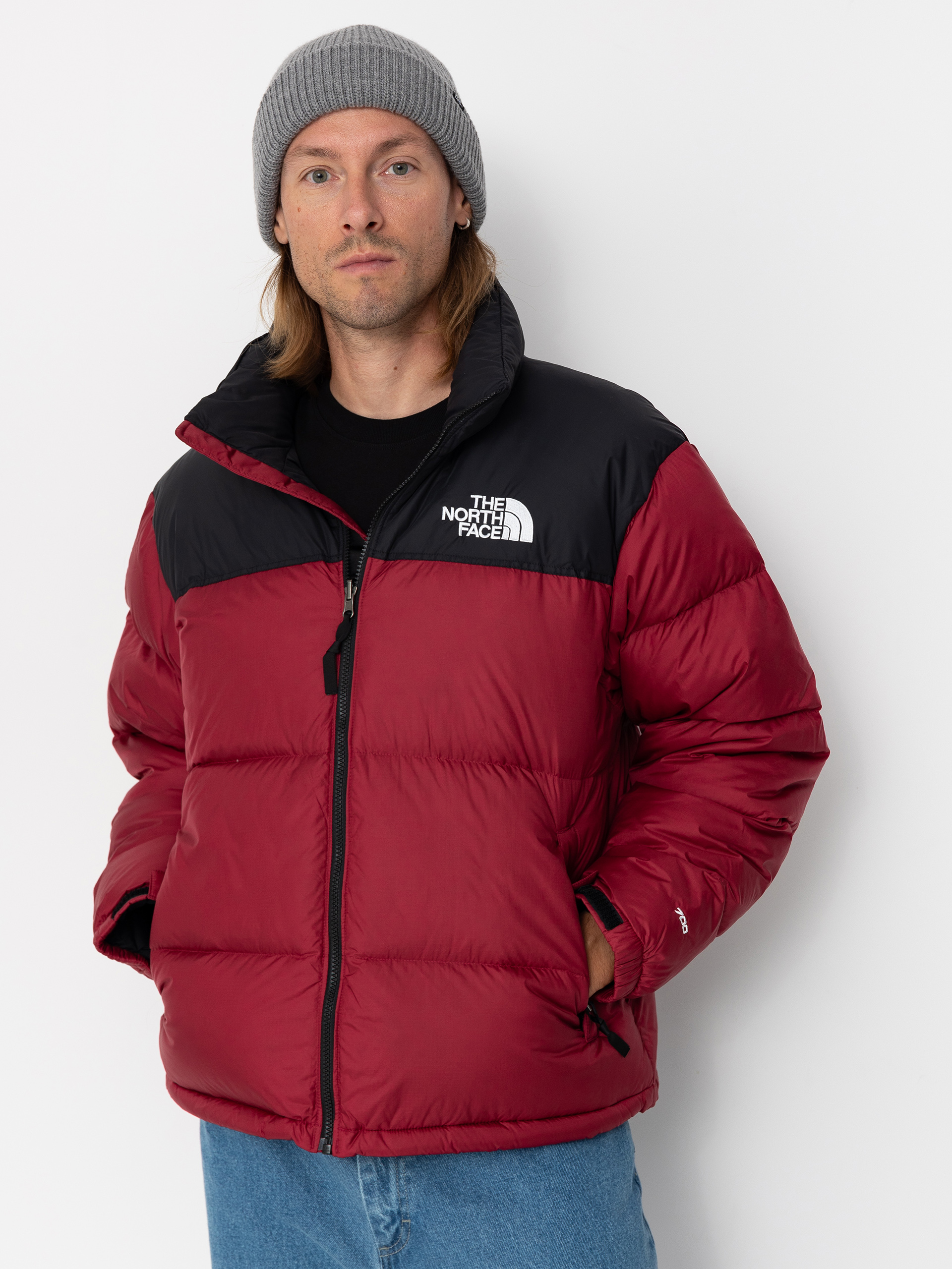 The North Face 1996 Retro Nuptse Jacket - burgundy (beetroot/tnf black)