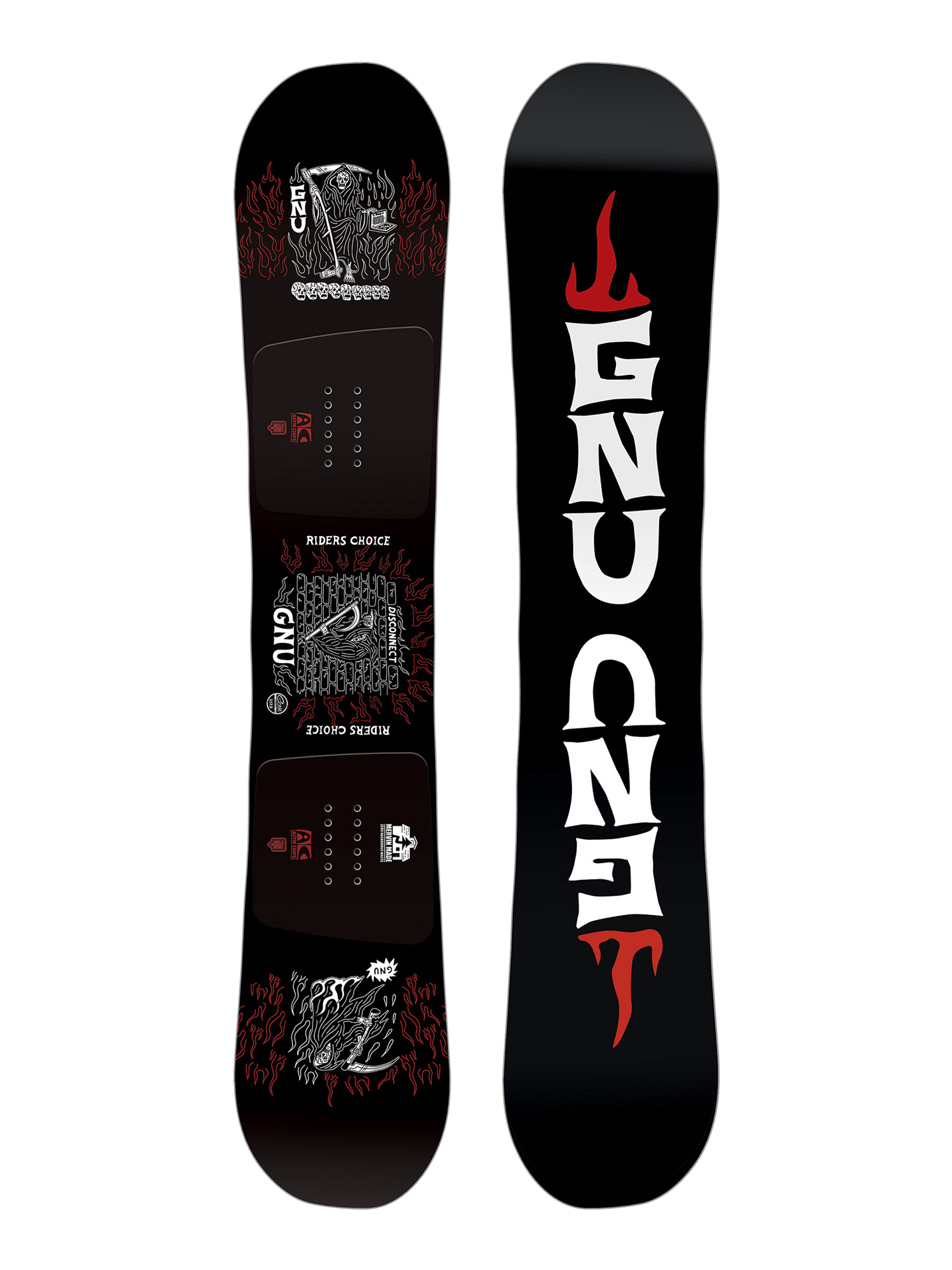Gnu Snowboard Riders Choice - black (black)