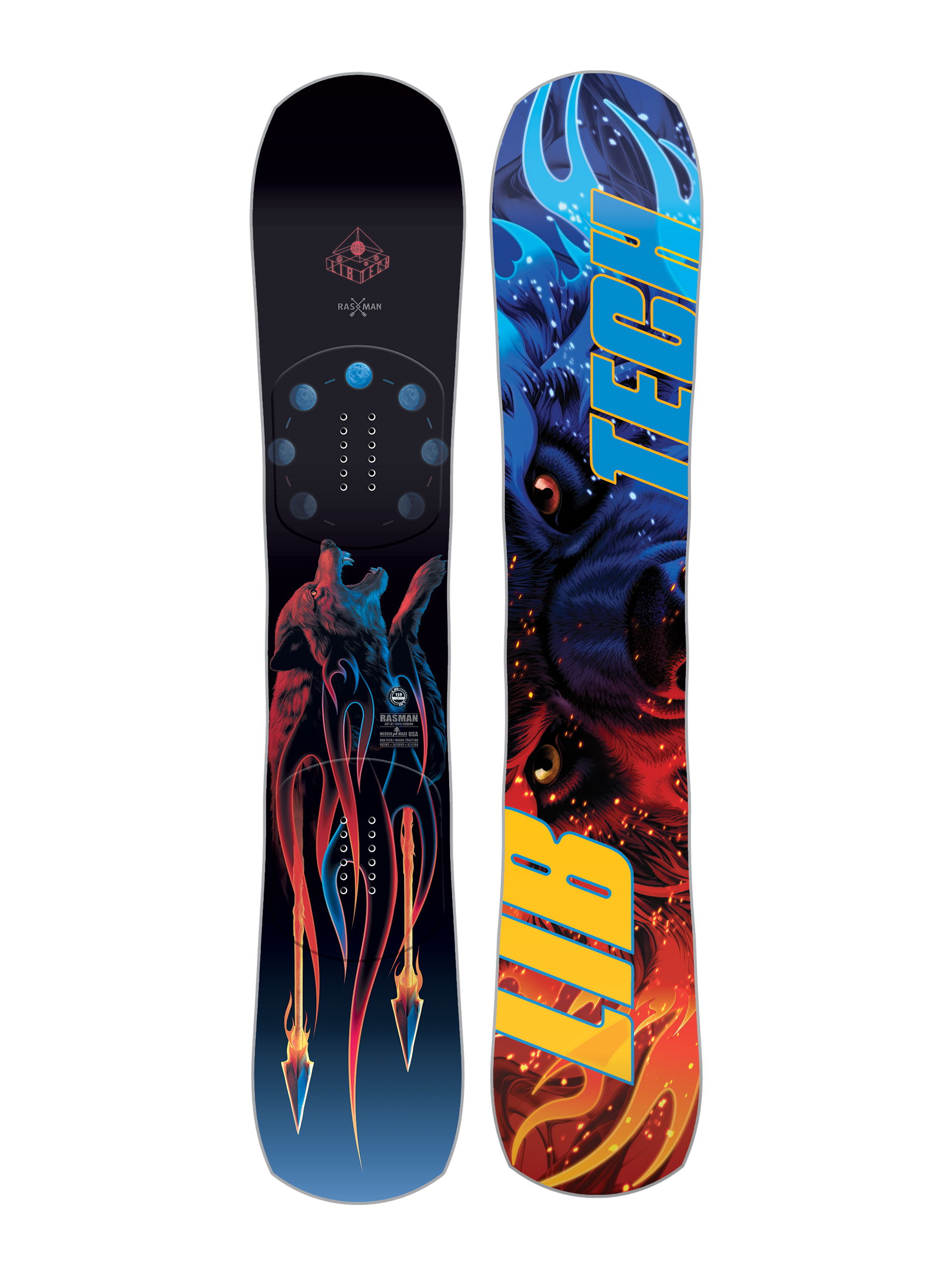 Lib Tech Snowboard Rasman - blue, black
