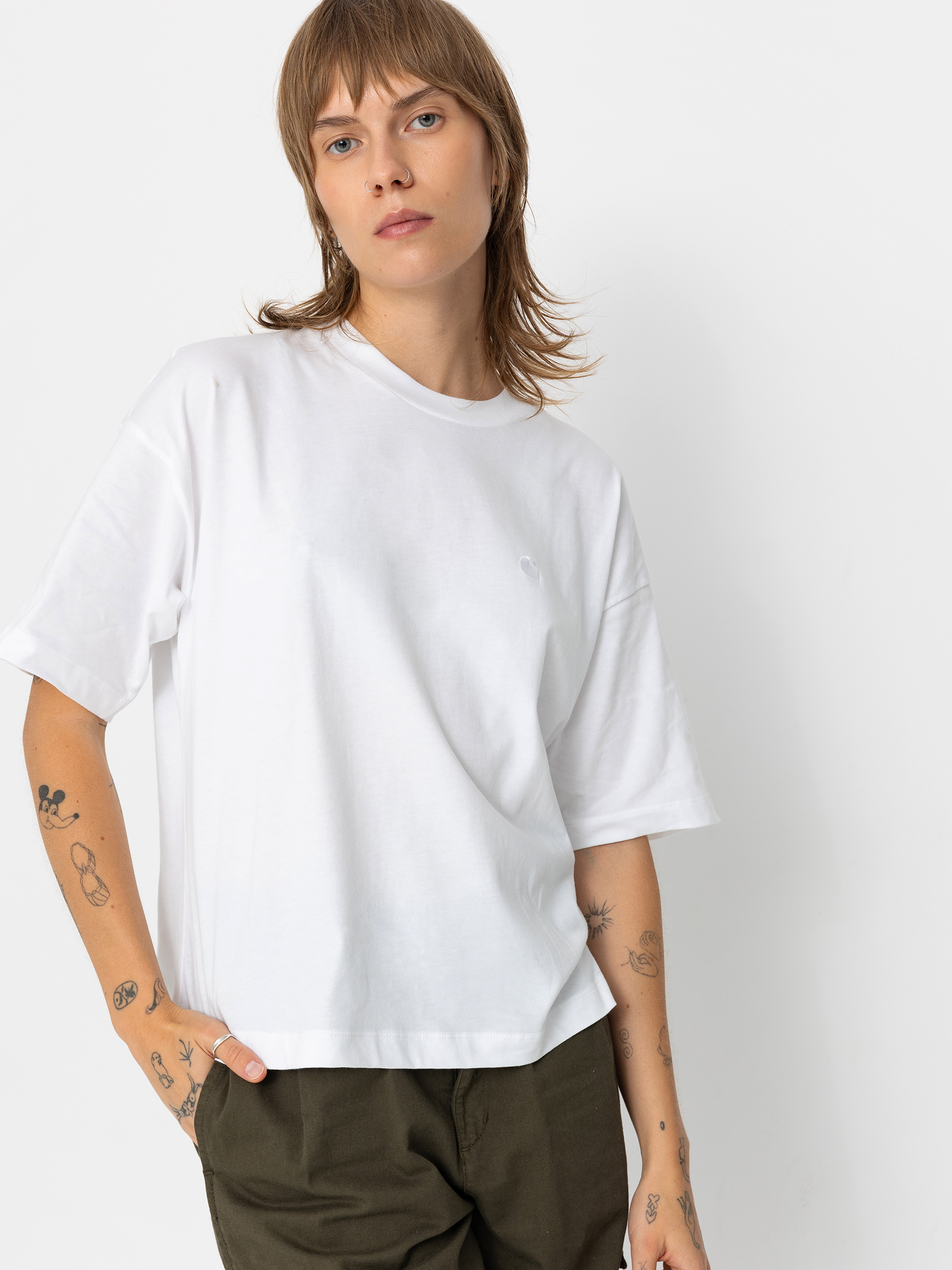 Carhartt WIP Chester Wmn T-Shirt - white (white)