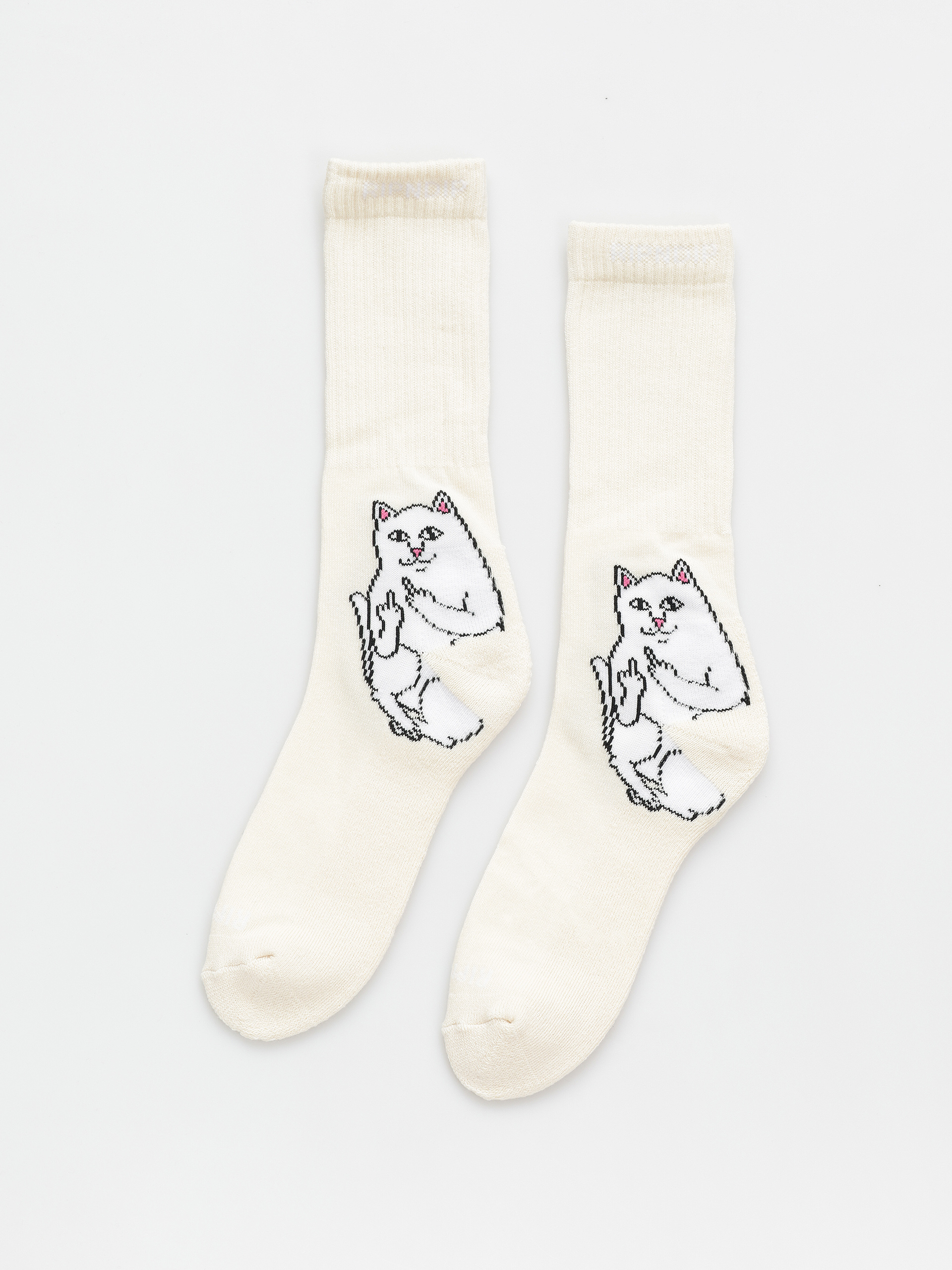 RipNDip Lord Nermal Socks - white (off white)