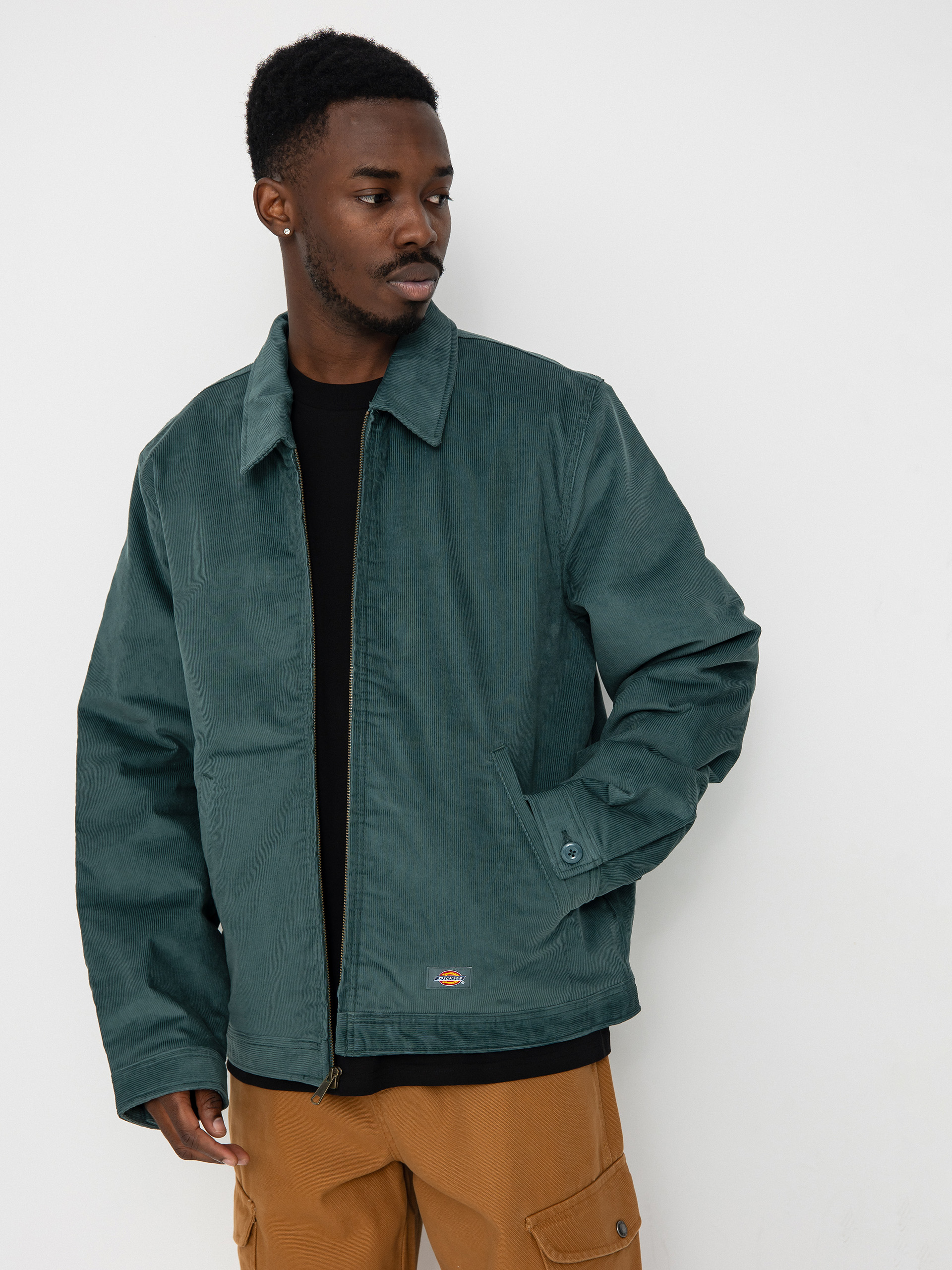 Dickies Corduroy Eisenhower Jacket - green (lincoln green)