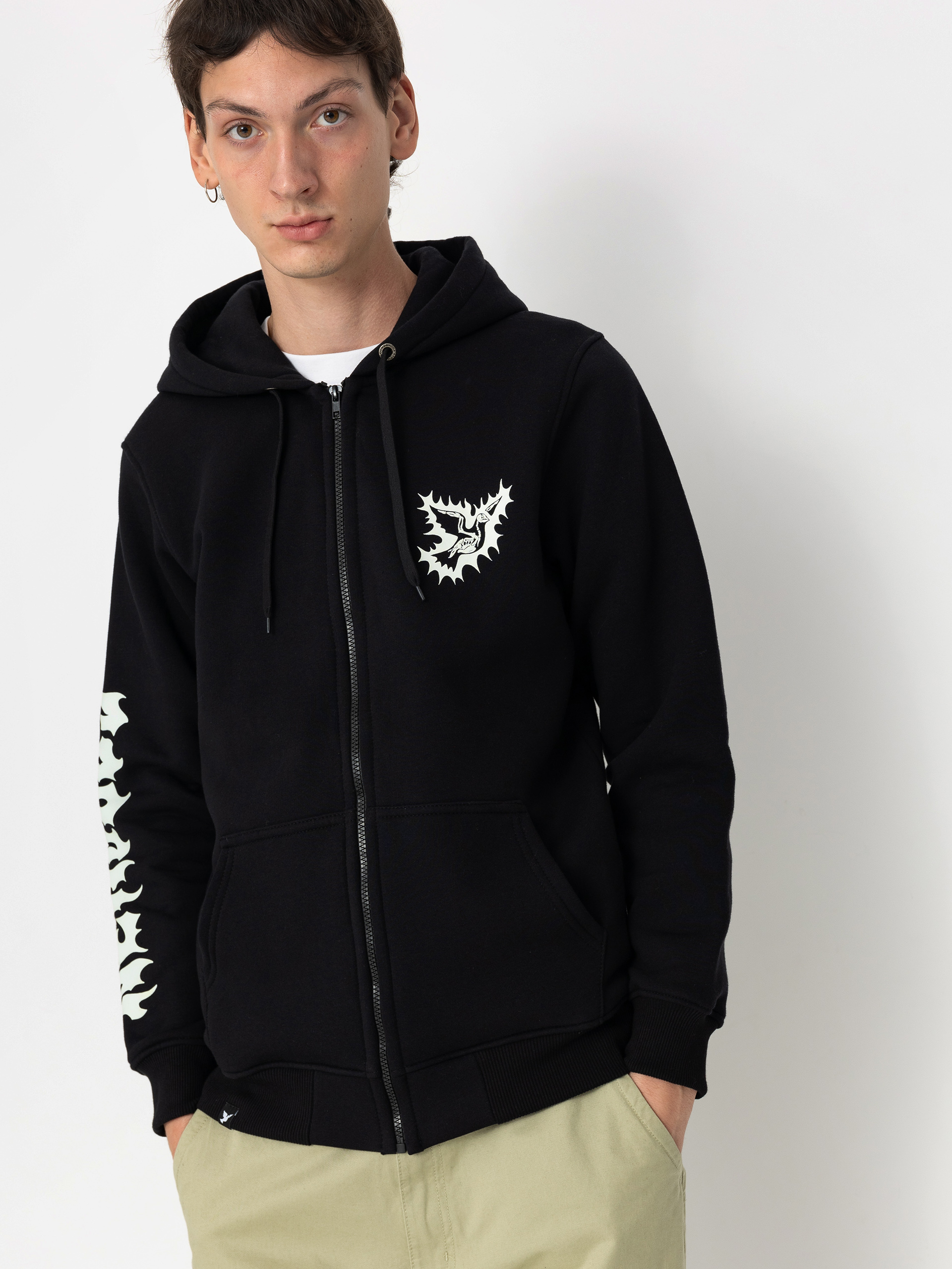 Toy Machine Hoodie Zip - black (black) Toy Machine Hoodie Zip - black (black)