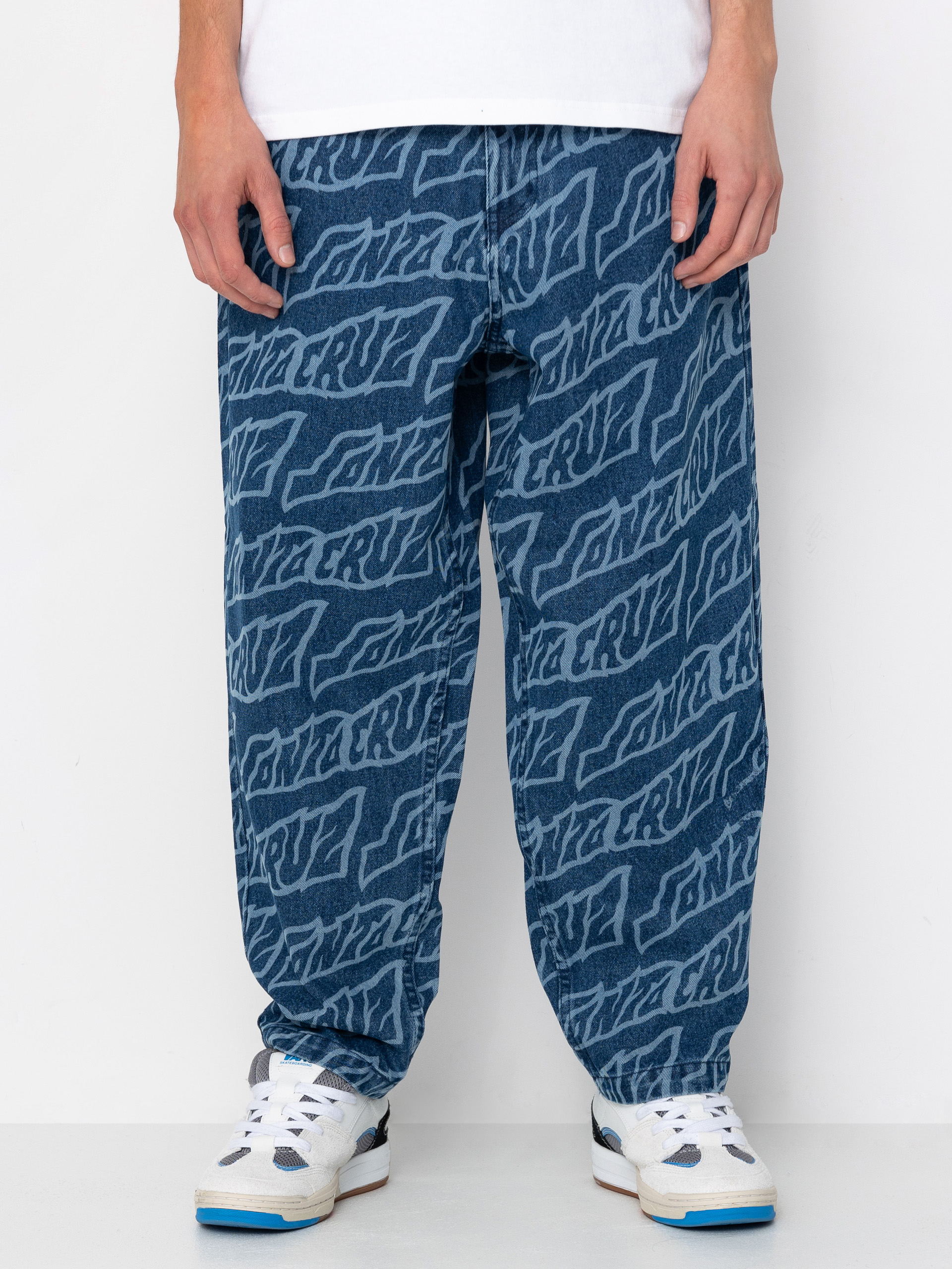 Santa Cruz Pants Big Pants - navy blue (creep repeat)