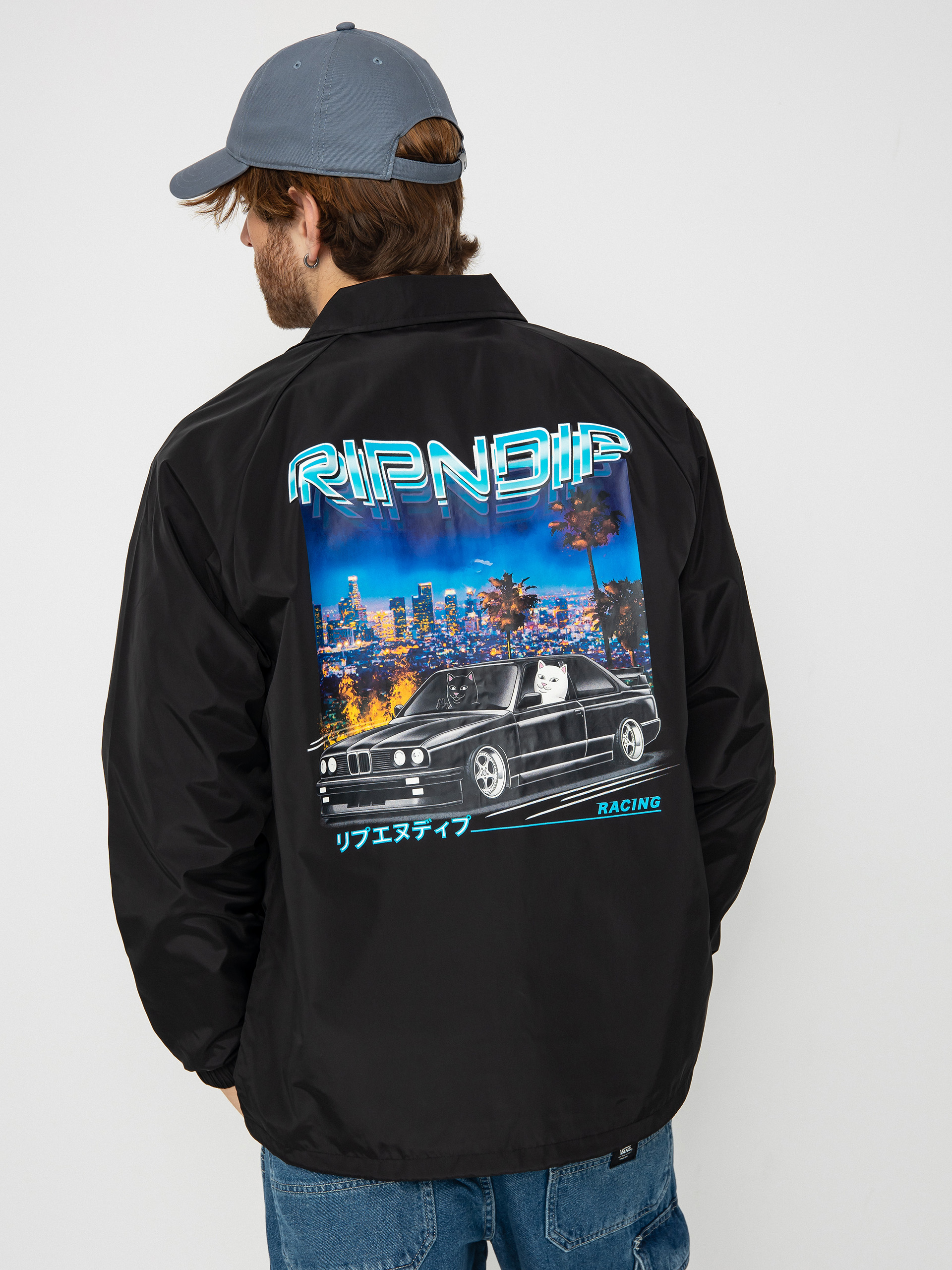 RipNDip Jacket Vroom Vroom Coaches - black (black)