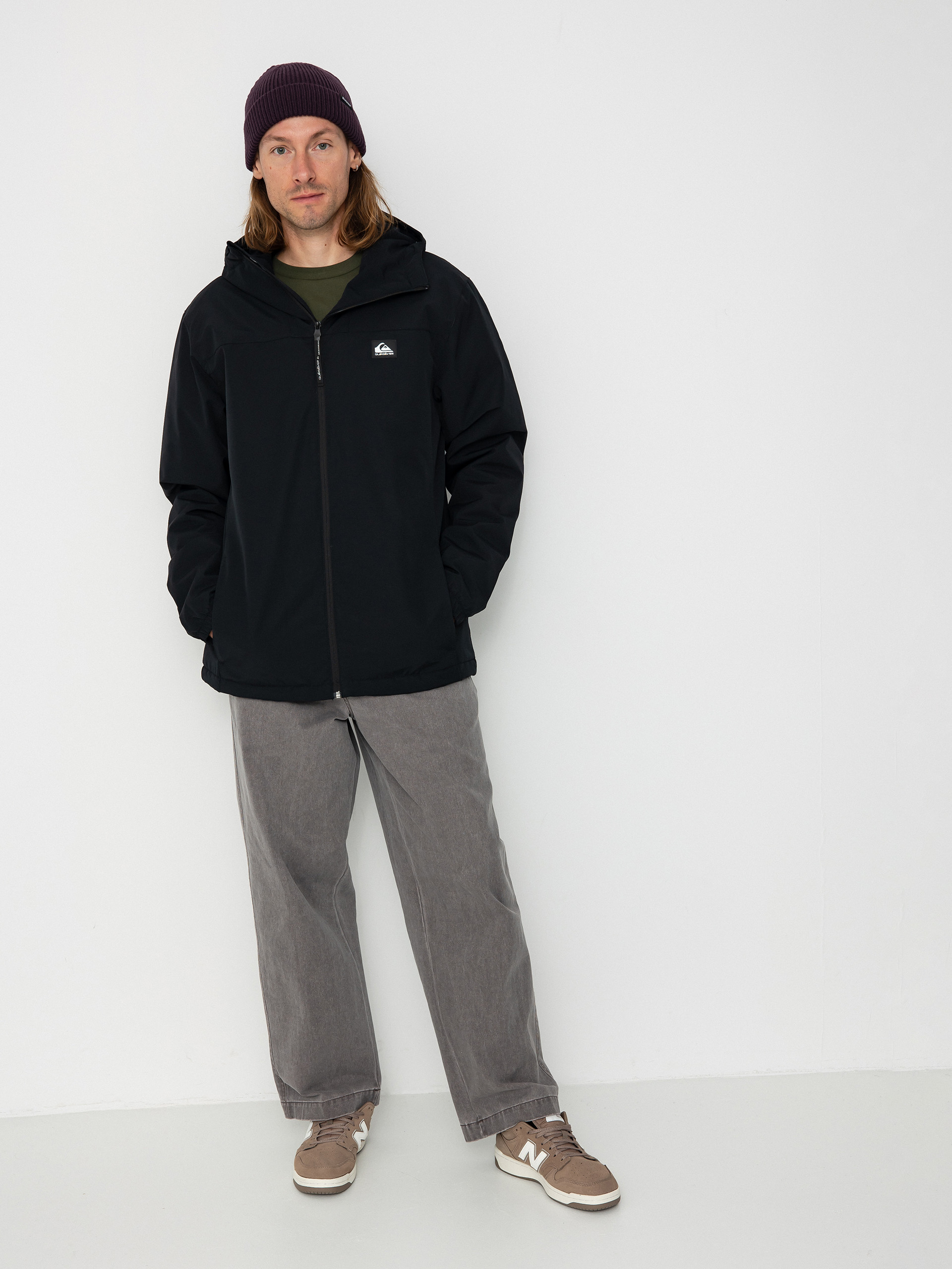 Quiksilver Jacket Overcast 3K Warm - black (black)