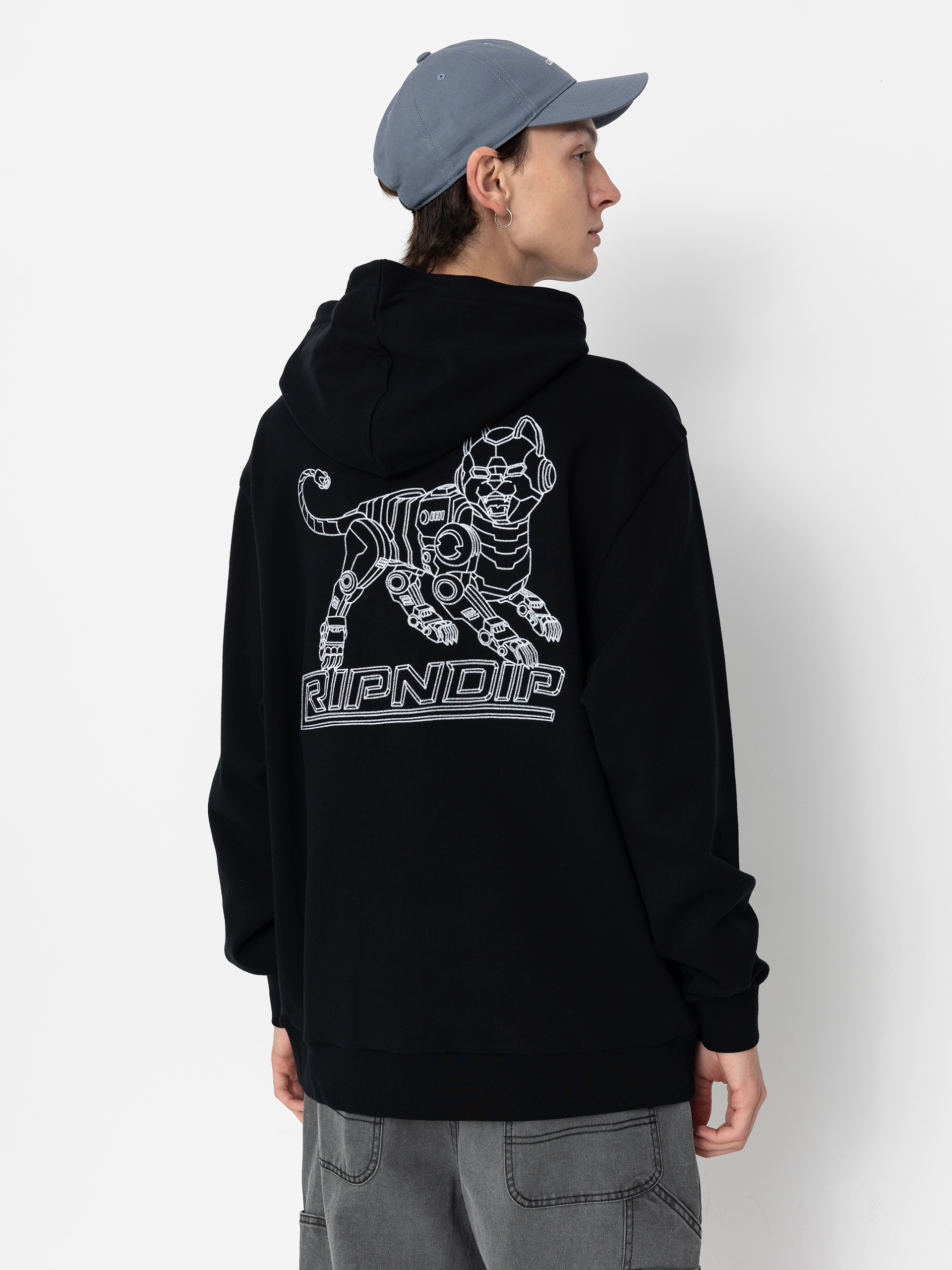 RipNDip Hoodie Robo Nerm HD - black (black)