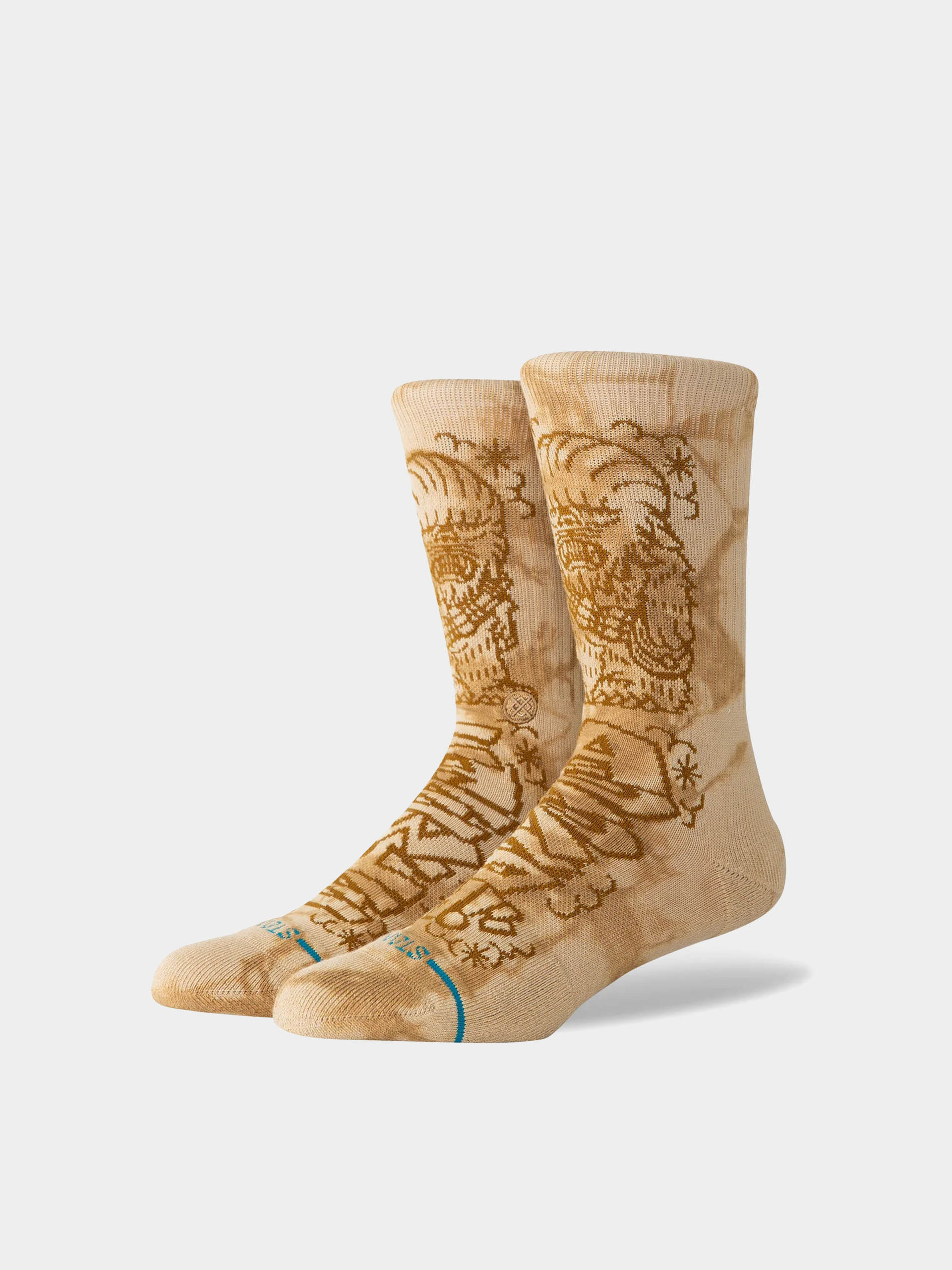 Stance Dj Chewie Crew Socks - beige (sand)