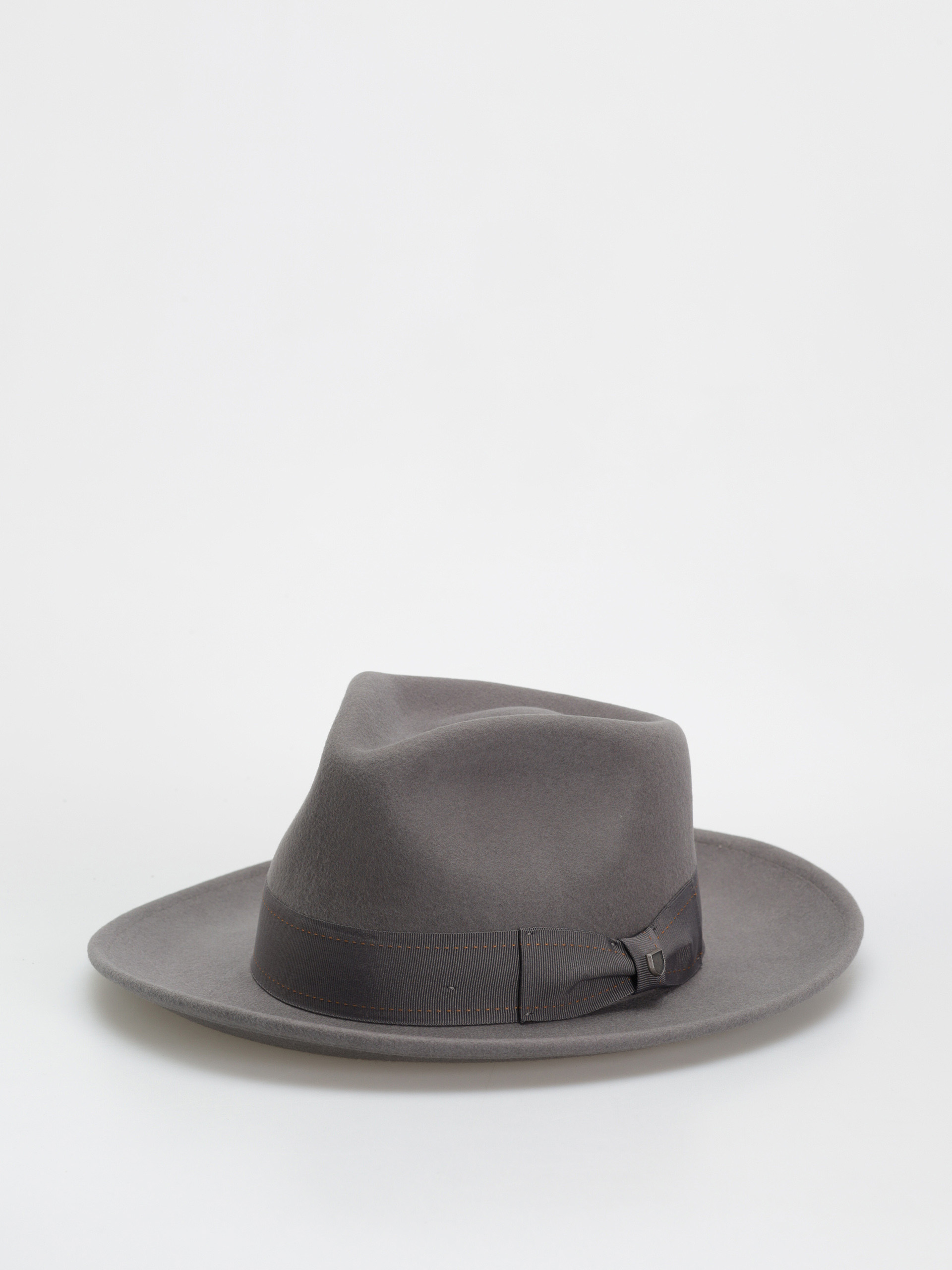 Brixton Swindle Convertabrim Fedora Hat - grey (grey/grey)