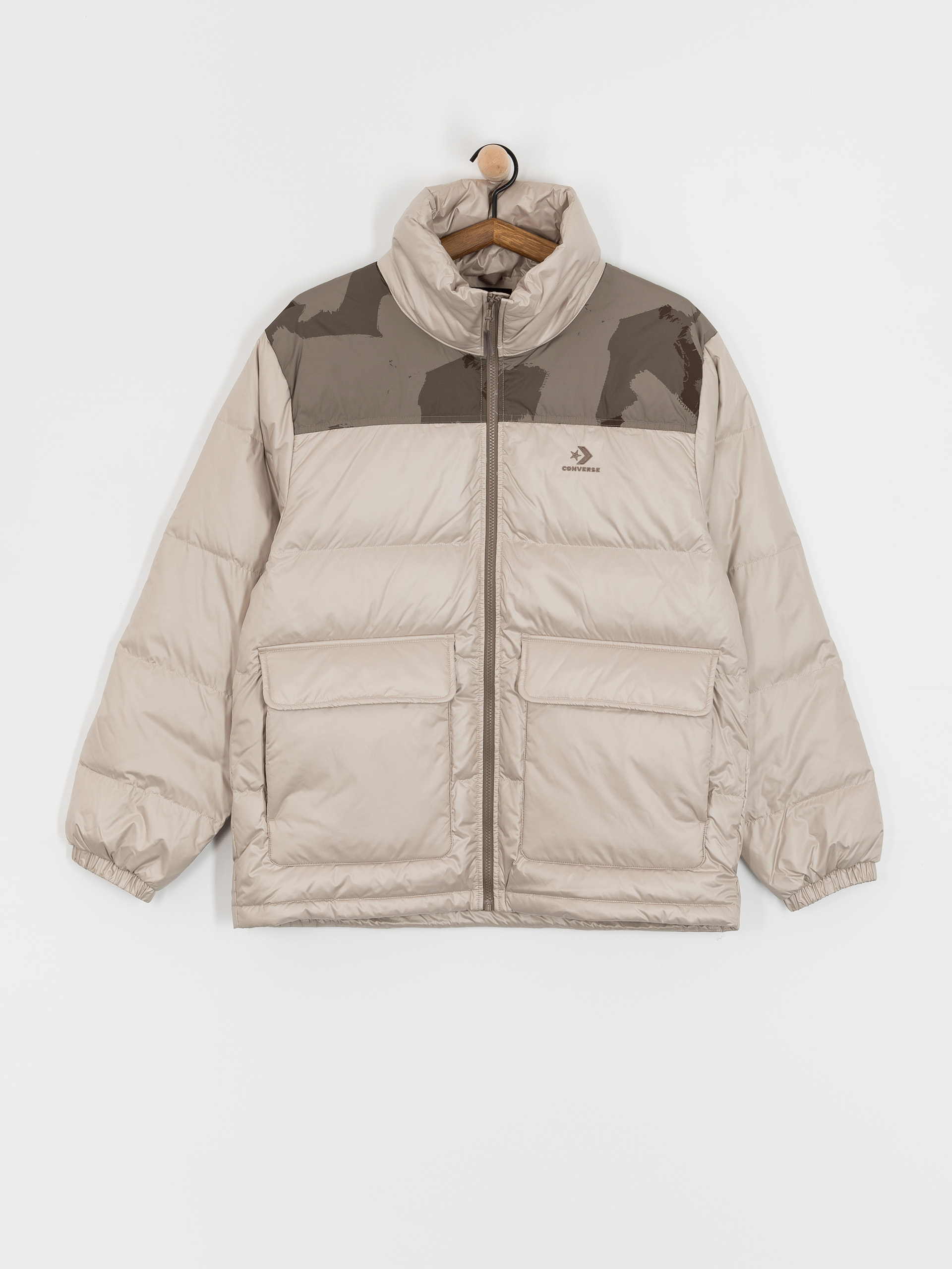 Converse Jacket Commercial Short Down - beige (papyrus)