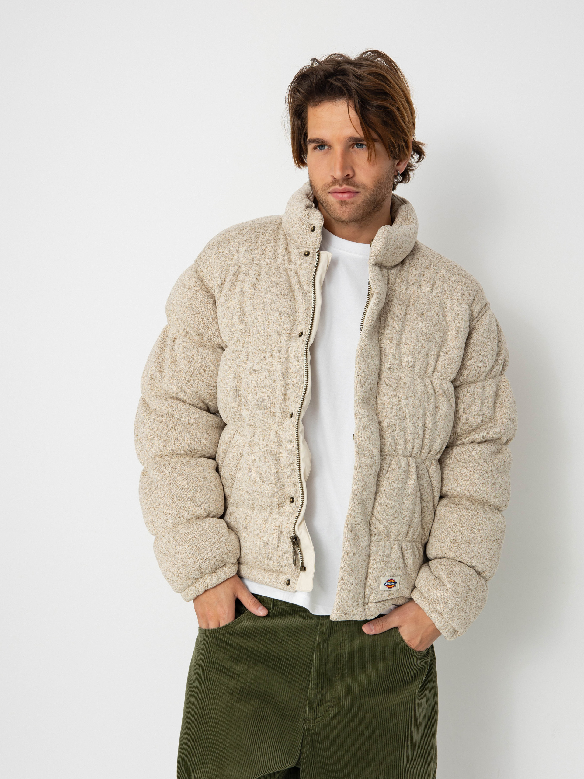 Dickies Baker Puffer Jacket - beige (whitecap gray)