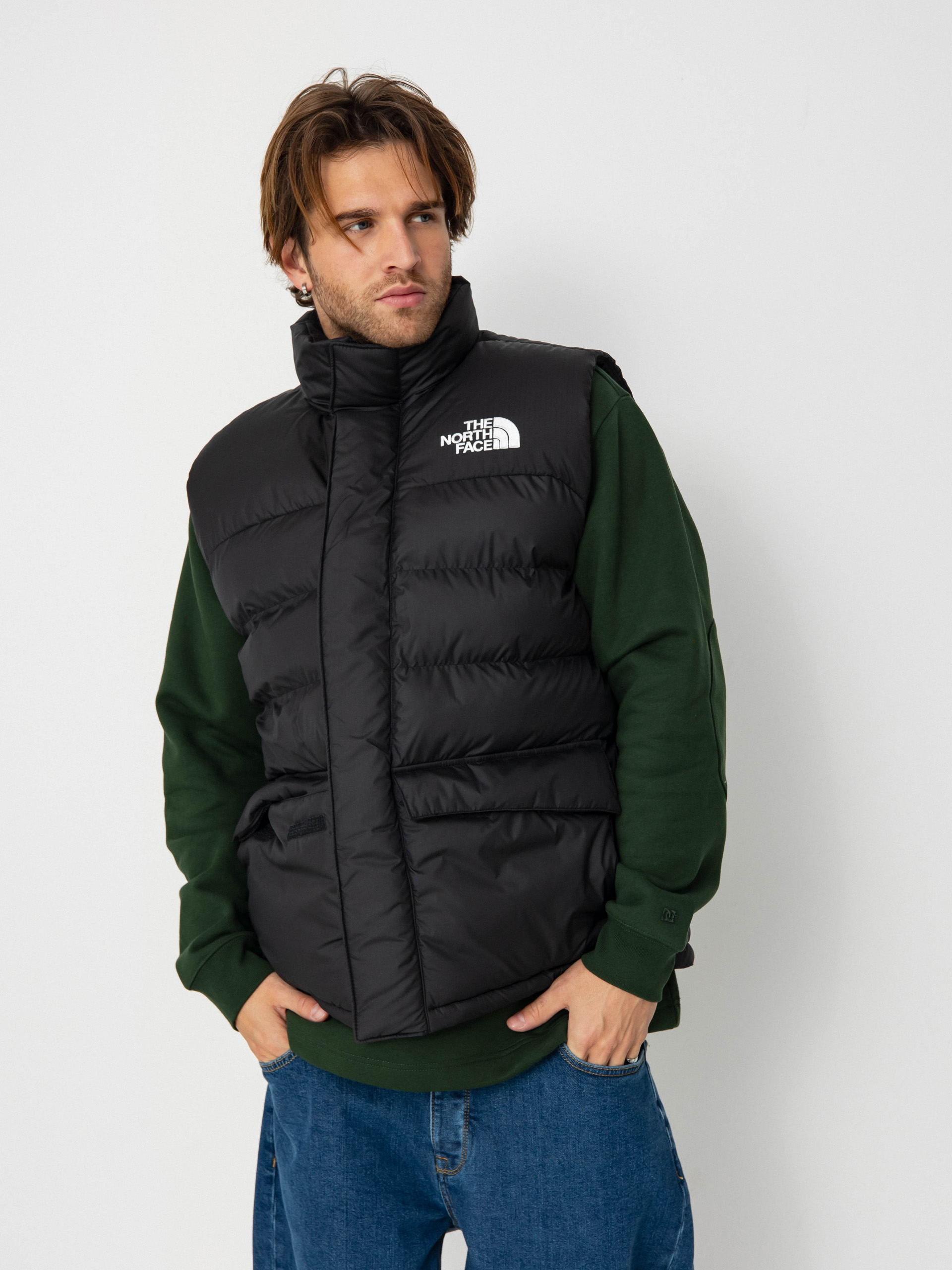 North face insulated vest store