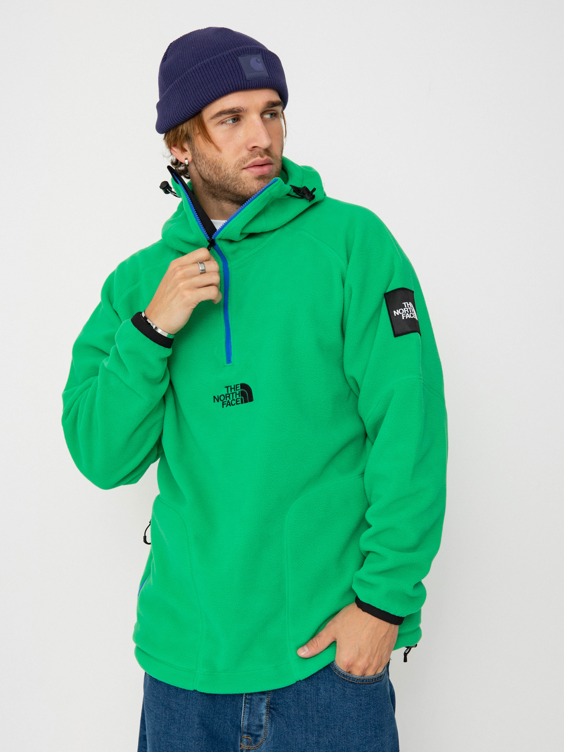 The North Face X Yinka Ilori Fleece Anorak Jacket - green (optic emerald)