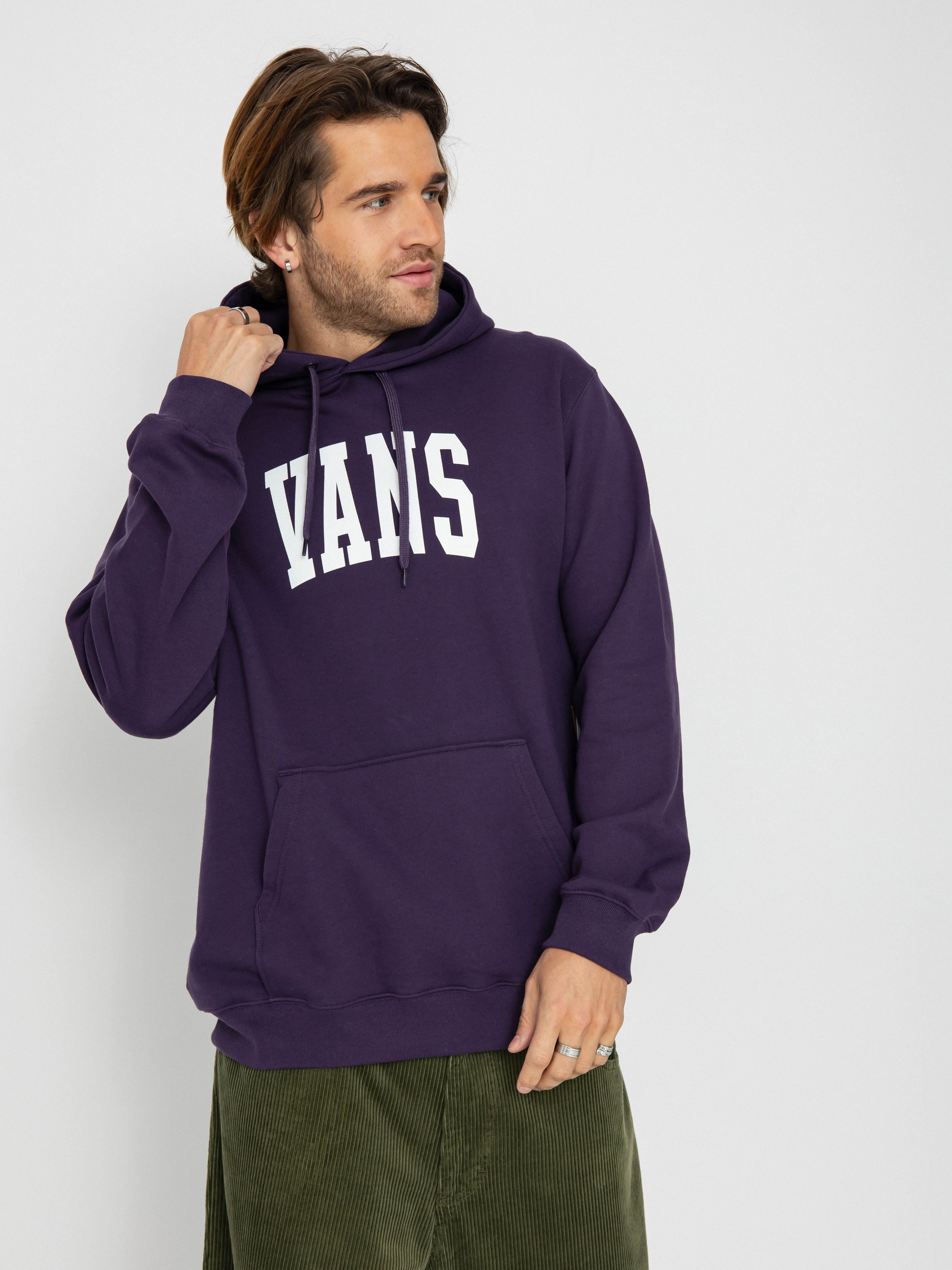 Vans Arched HD Hoodie - grey (gothic grape)