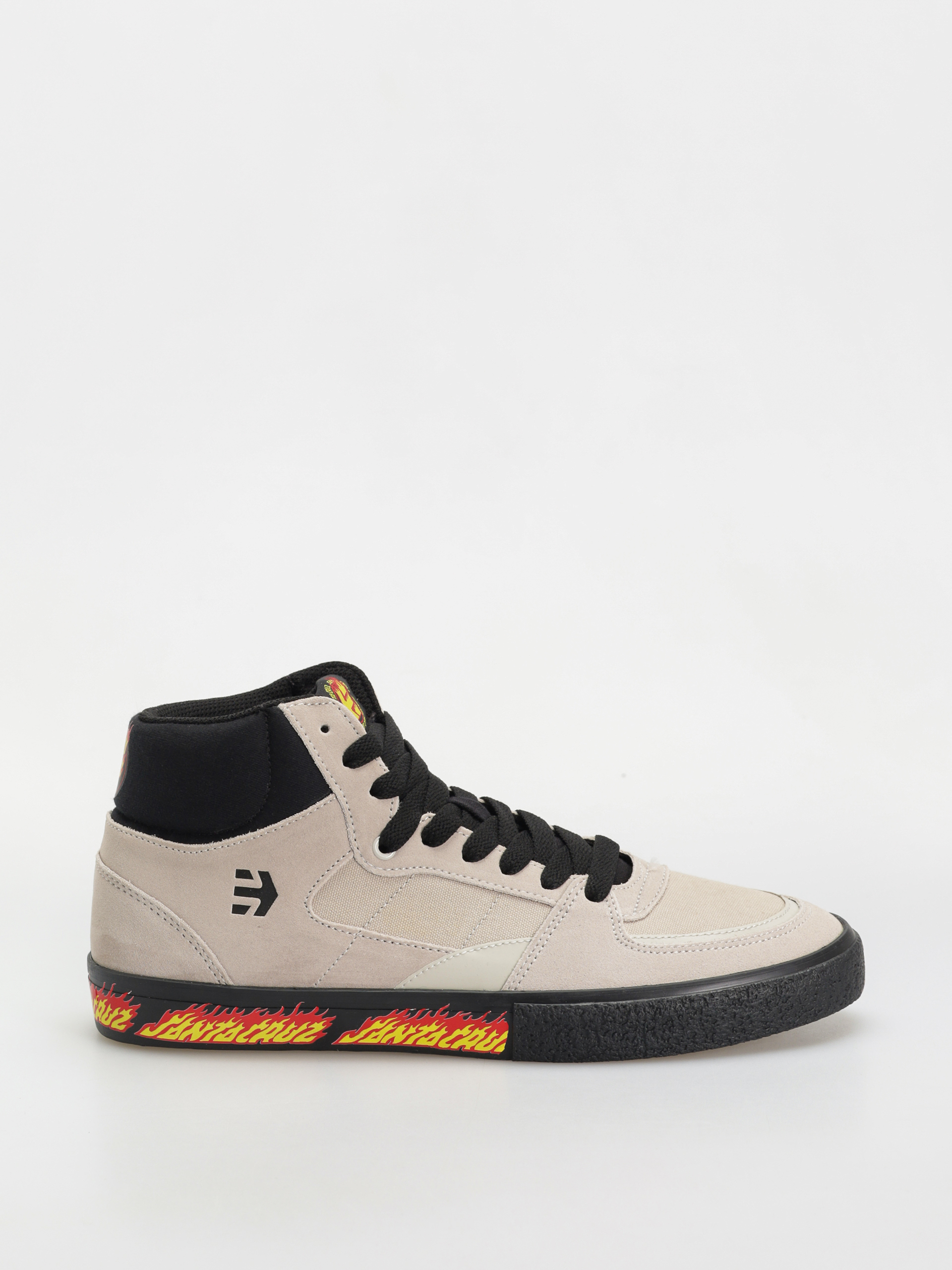 Etnies Shoes Screw Vulc Mid X Santa Cruz - beige (white/black)