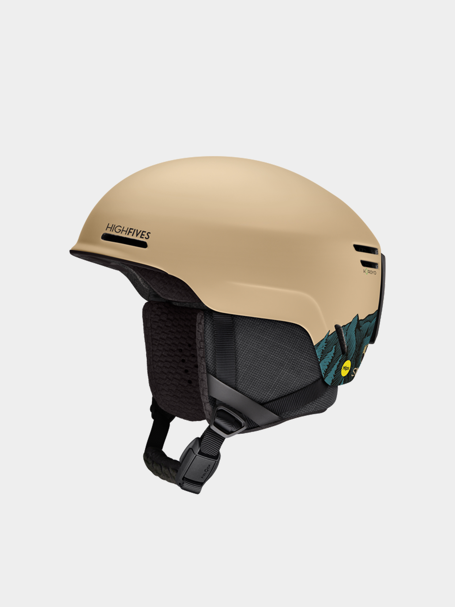 Smith Helmet Method Pro Mips - brown, multicolor (matte high fives)