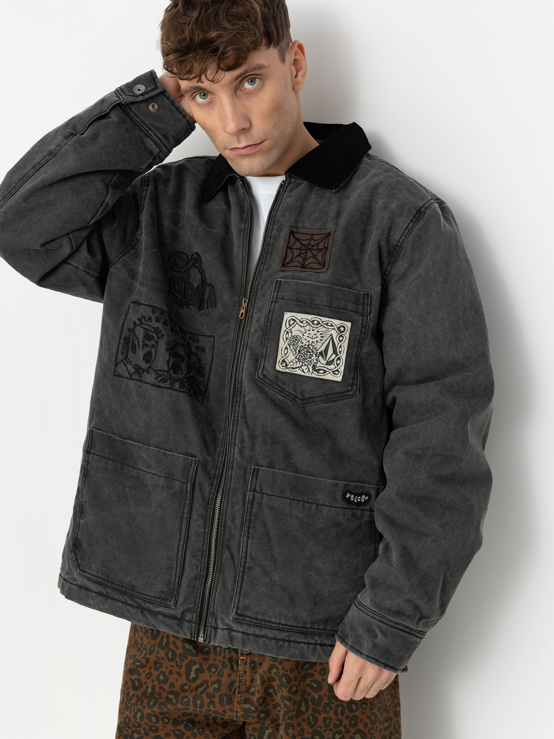 Volcom Jacket Fa Keutchi - black (black)