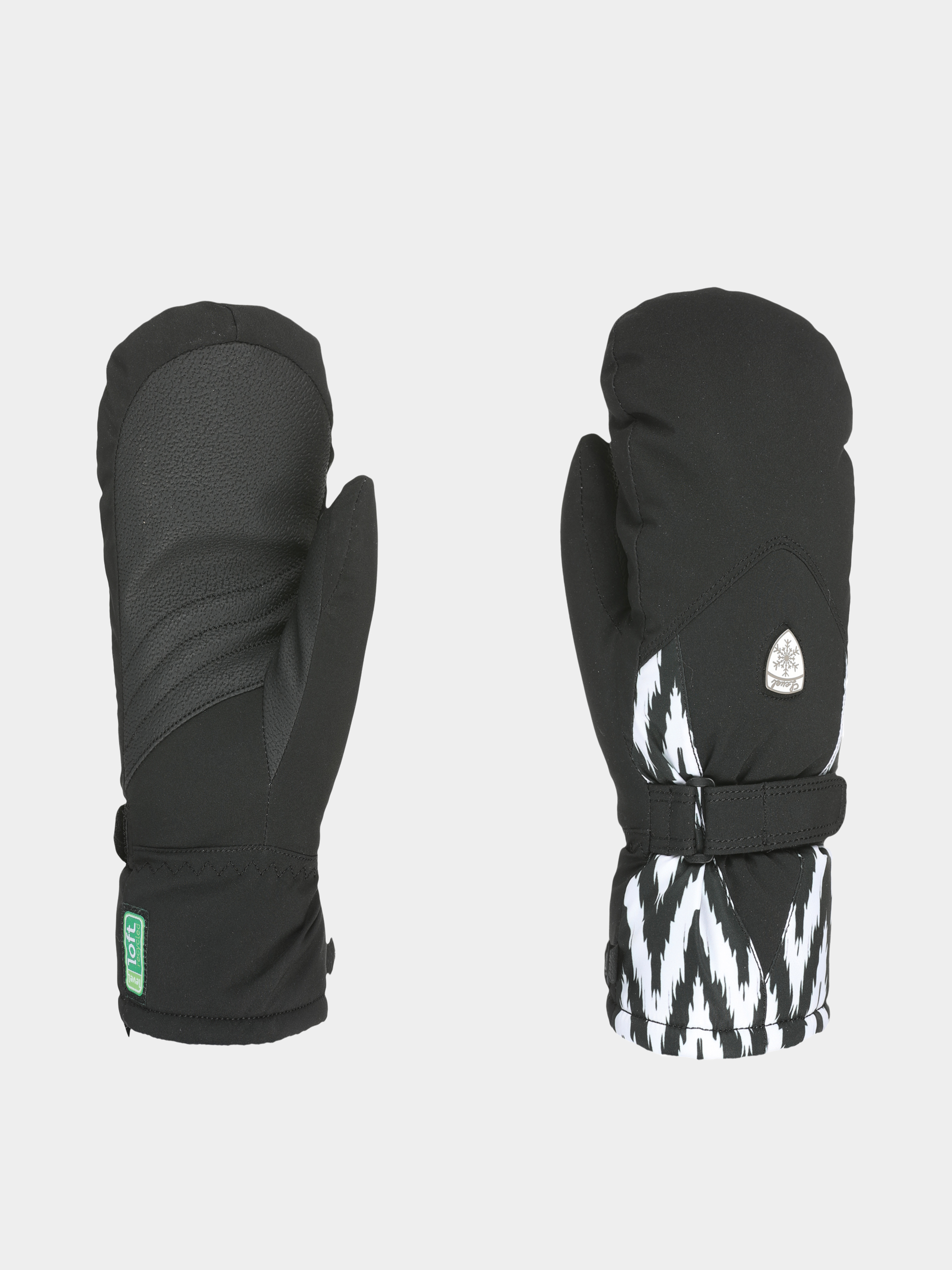 Level Gloves Hero Mitt Wmn - black (black white)