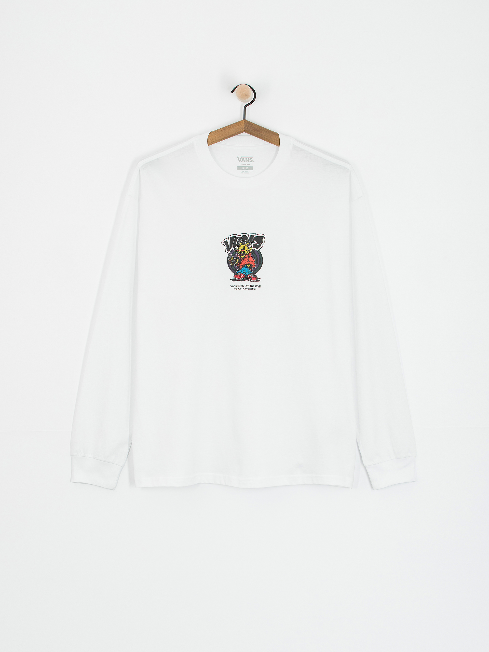 Vans Longsleeve Kobalos - white (white)