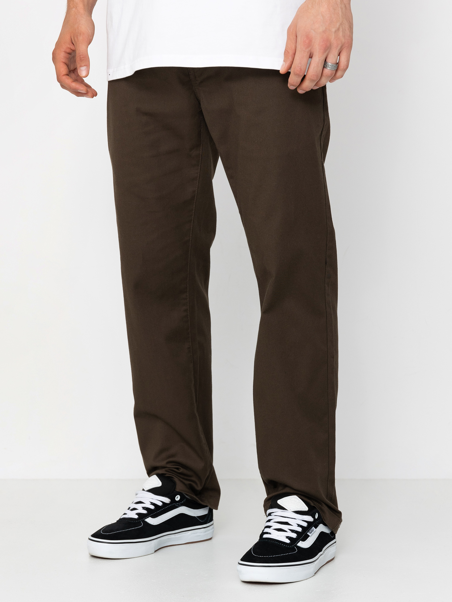 Volcom Frickin Modern Stret Pants brown wren