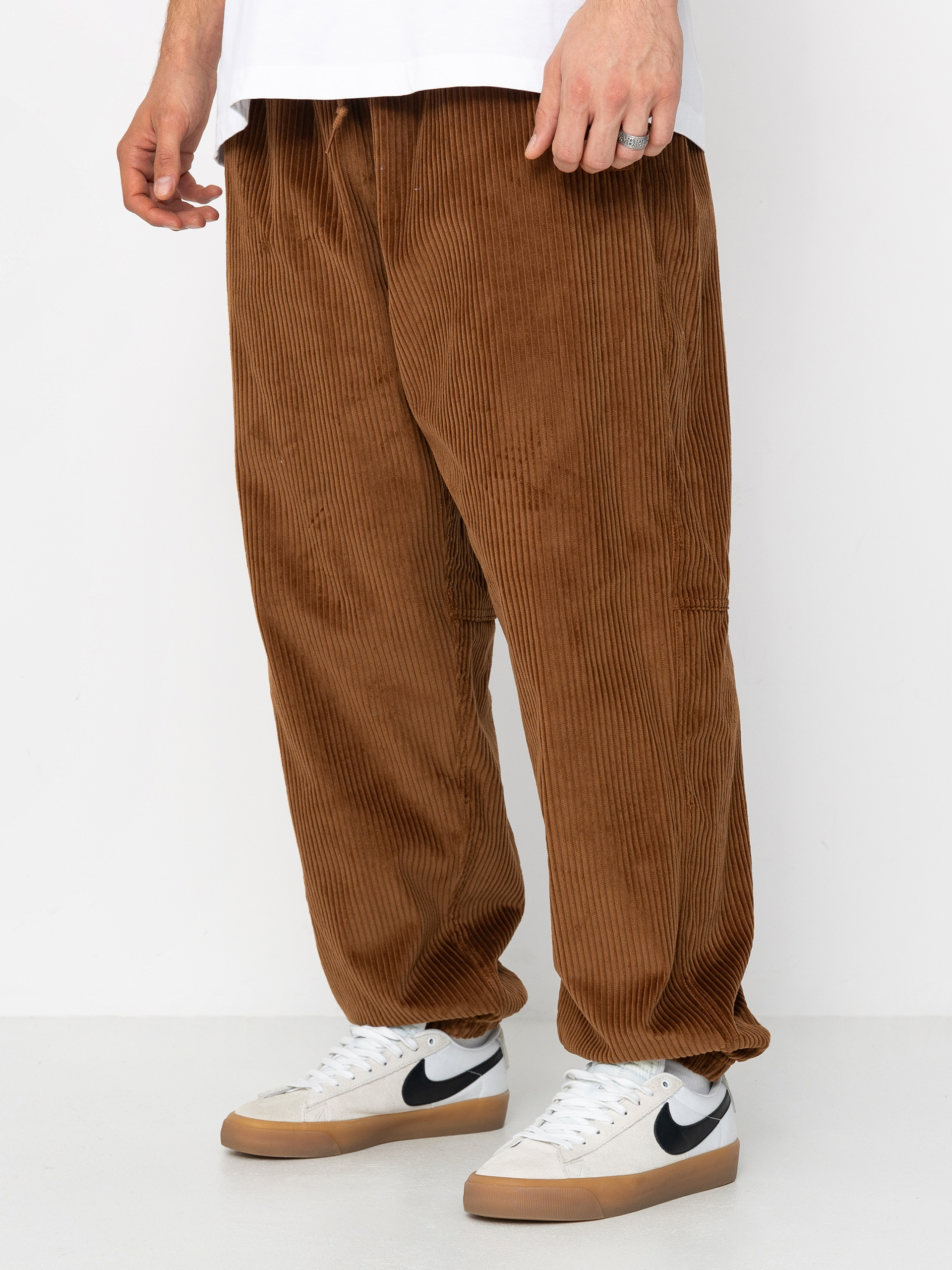Nike SB Elastic Cord Pants - brown (lt british tan/armory navy)