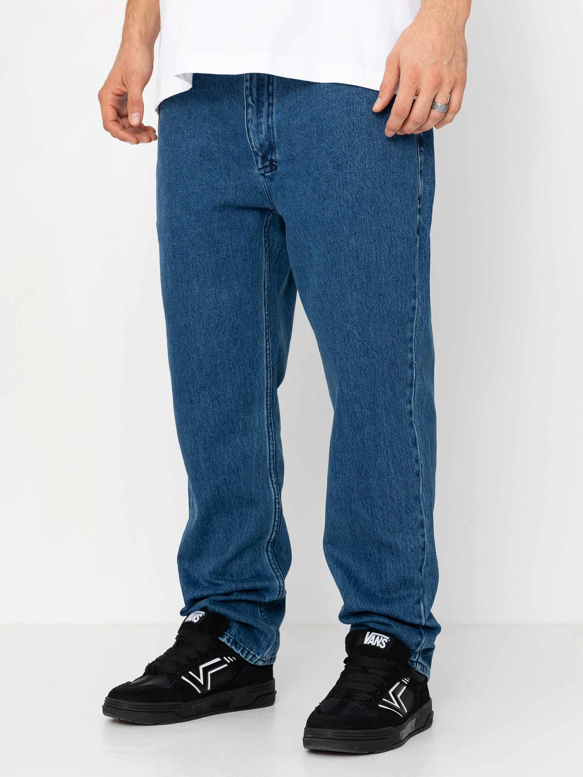 MassDnm Jeans Box Pants - blue (blue)