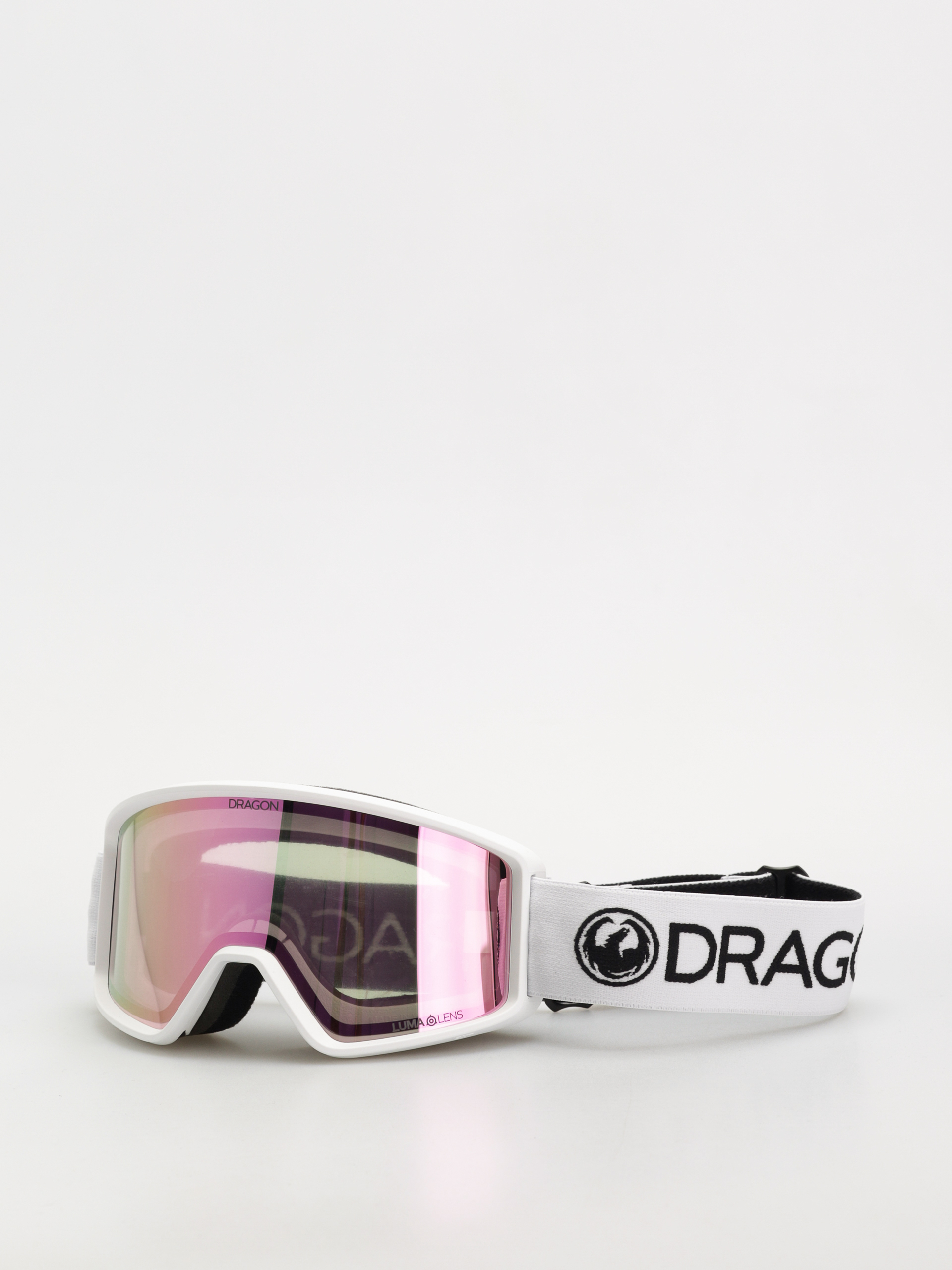 Dragon Goggles DXT OTG - white (white/lumalens pink ion)