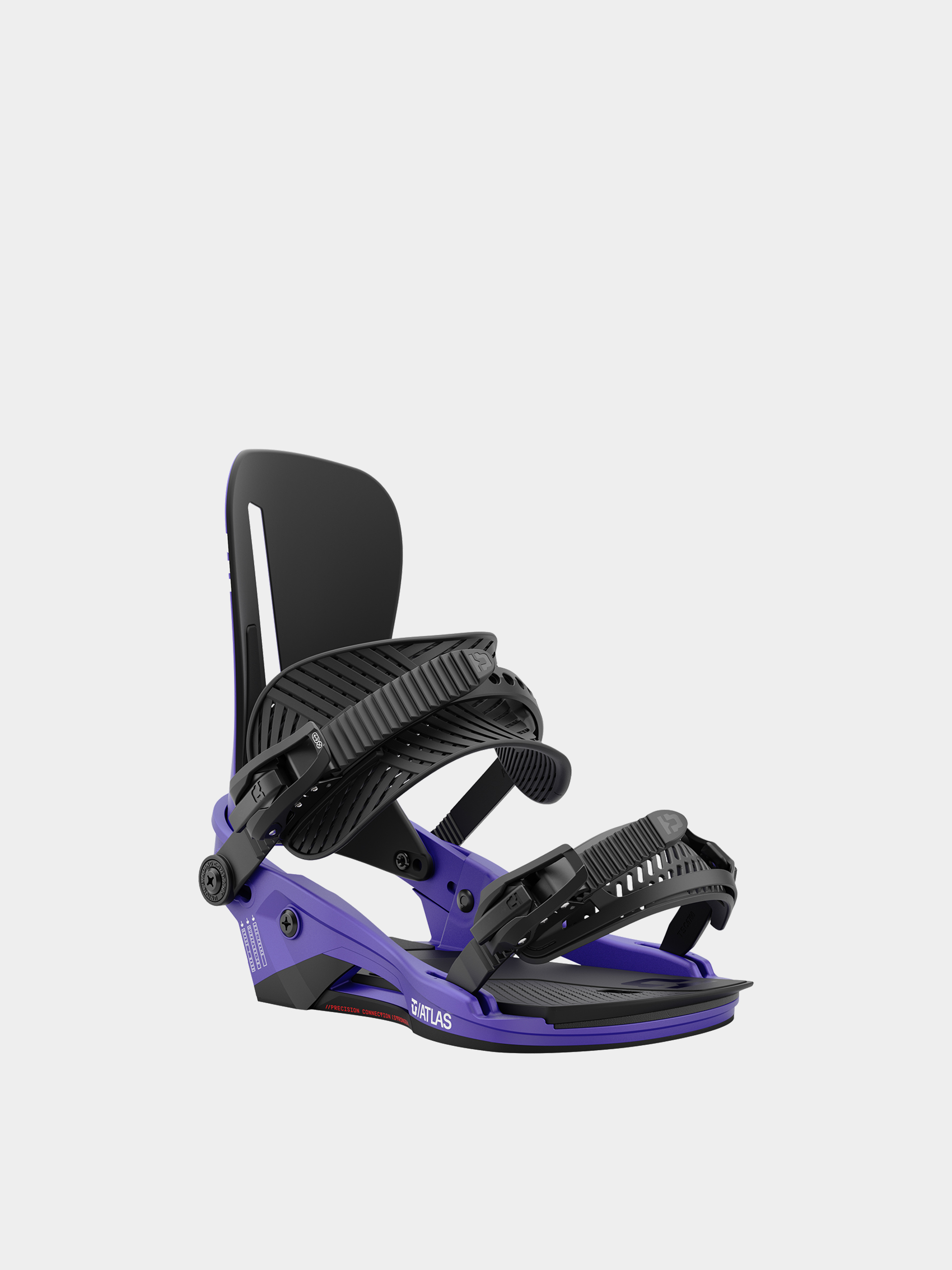Union Snowboard bindings Atlas - violet (metallic purple)
