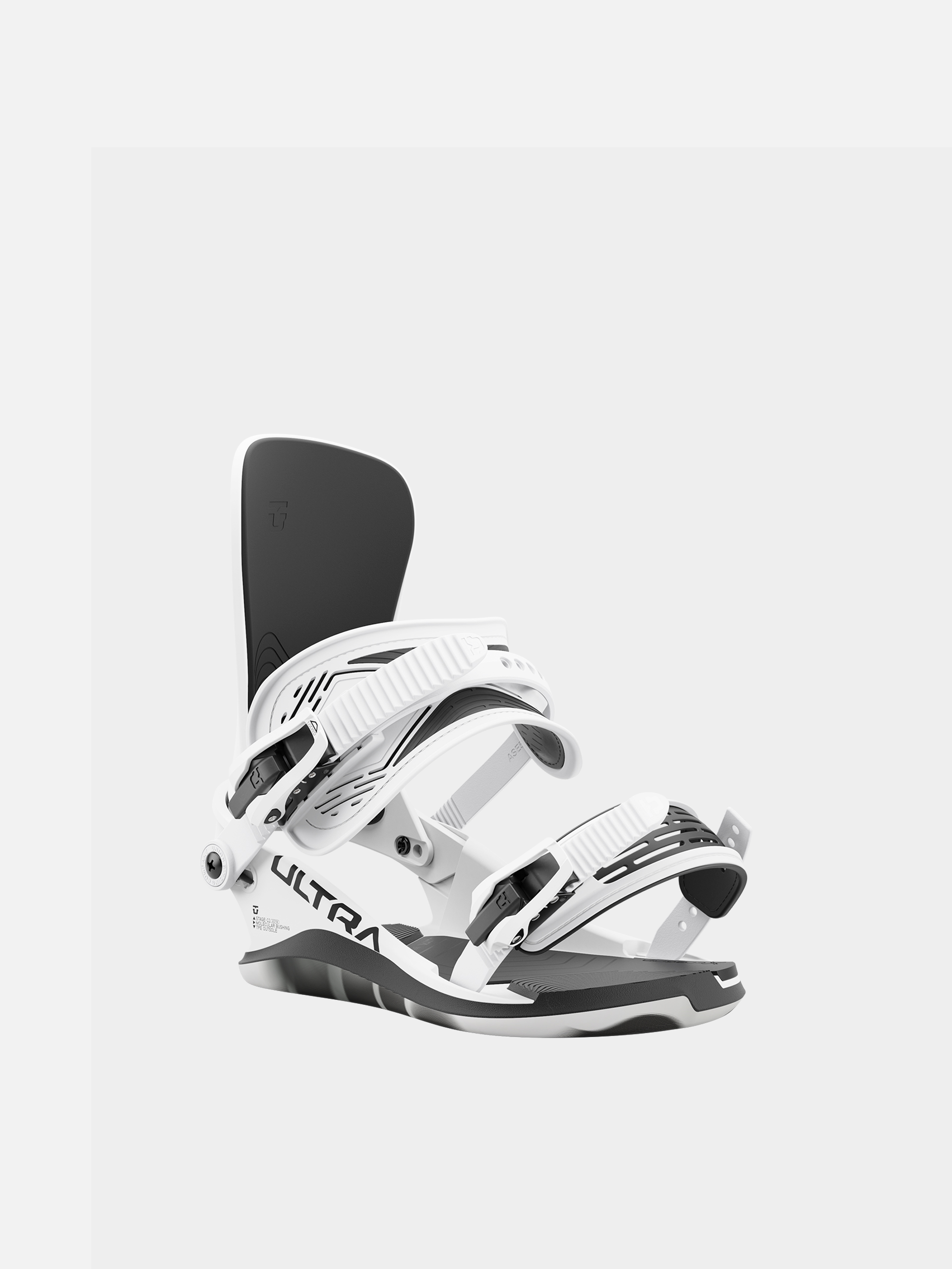 Union Snowboard bindings Ultra - white (white)