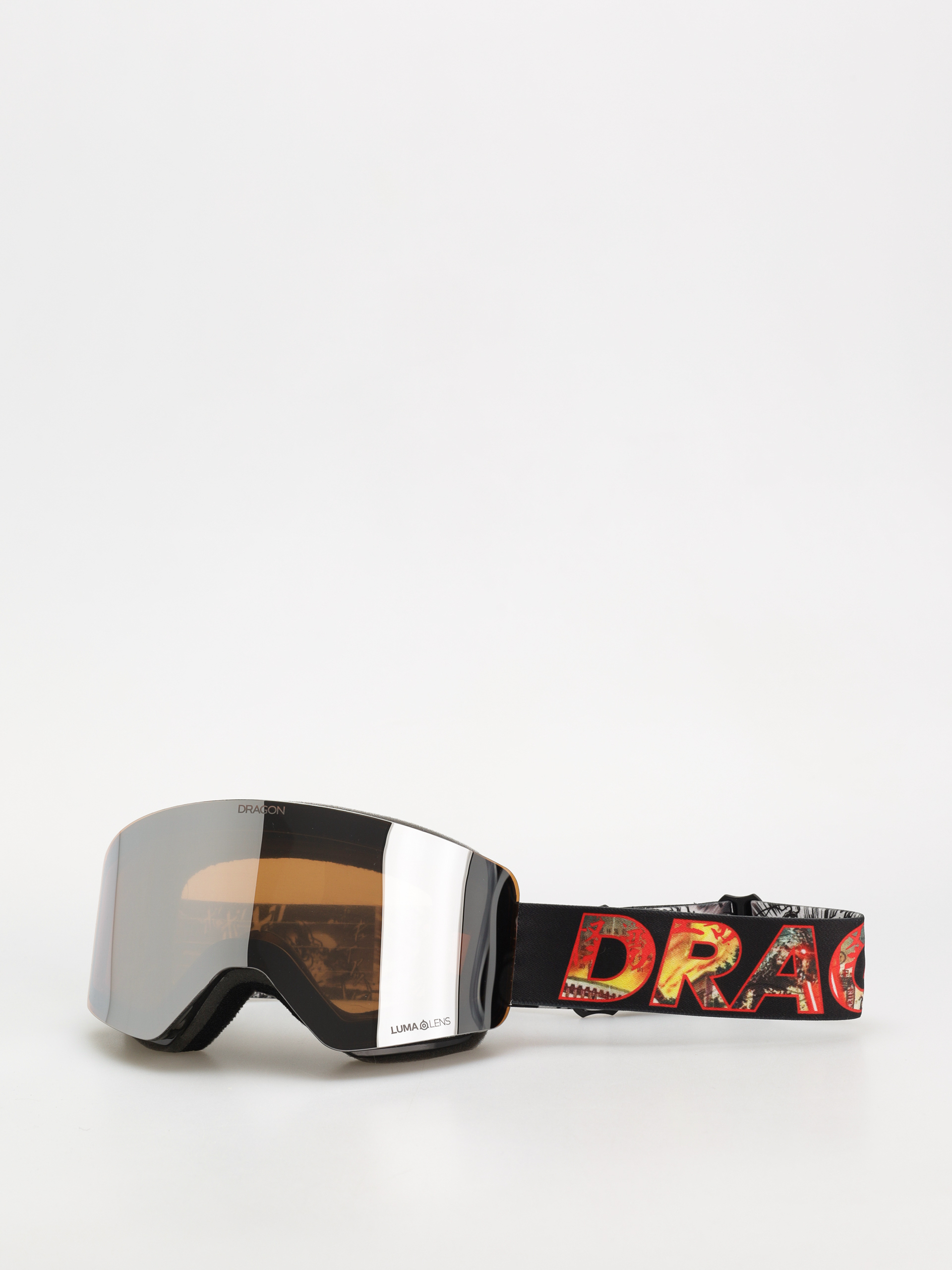 Dragon R1 OTG Goggle - Rot (klash/lumalens silver ion+lumalens rose)