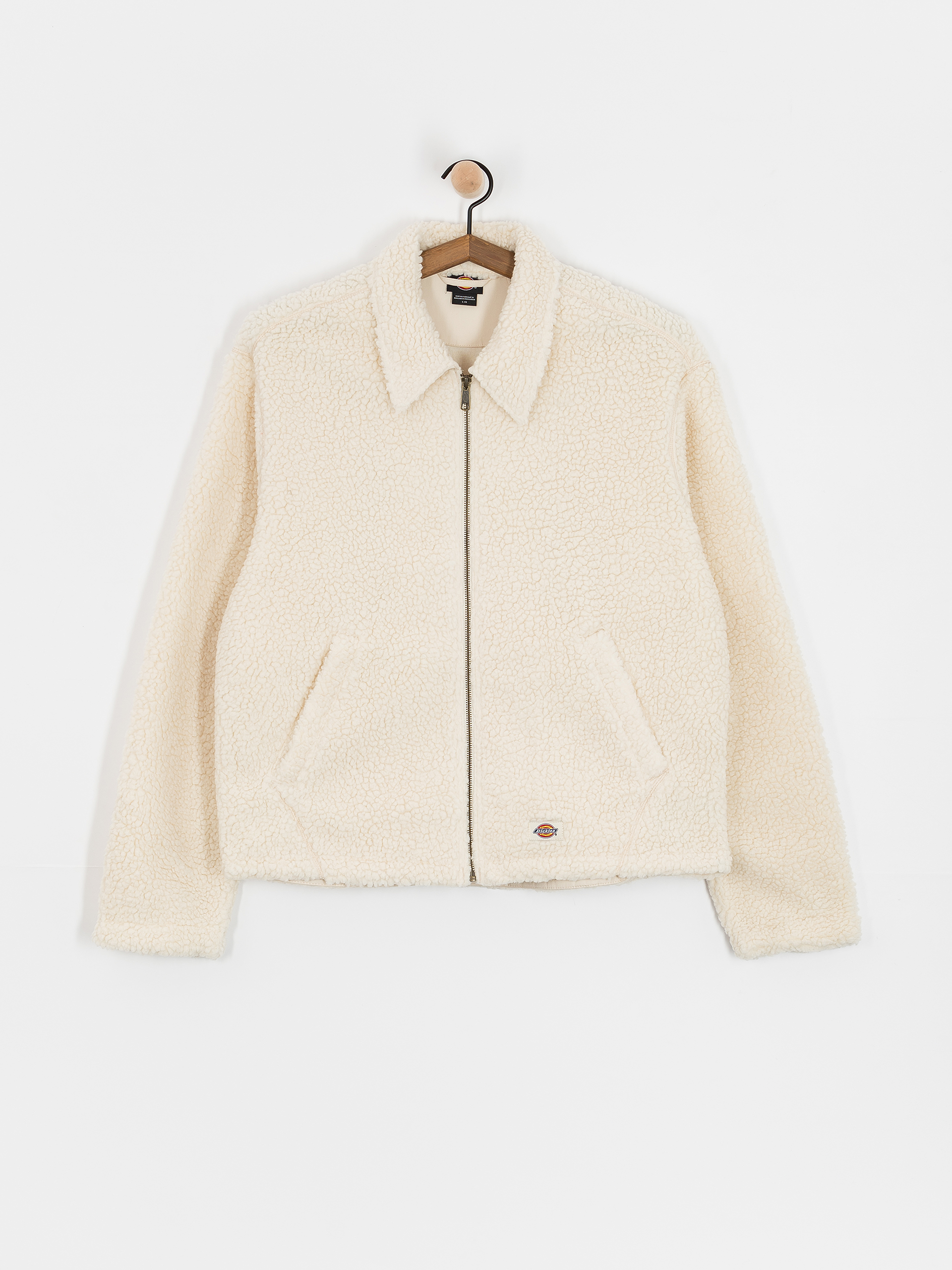 Dickies Jacket Eisenhower High Pile - beige (whitecap gray)