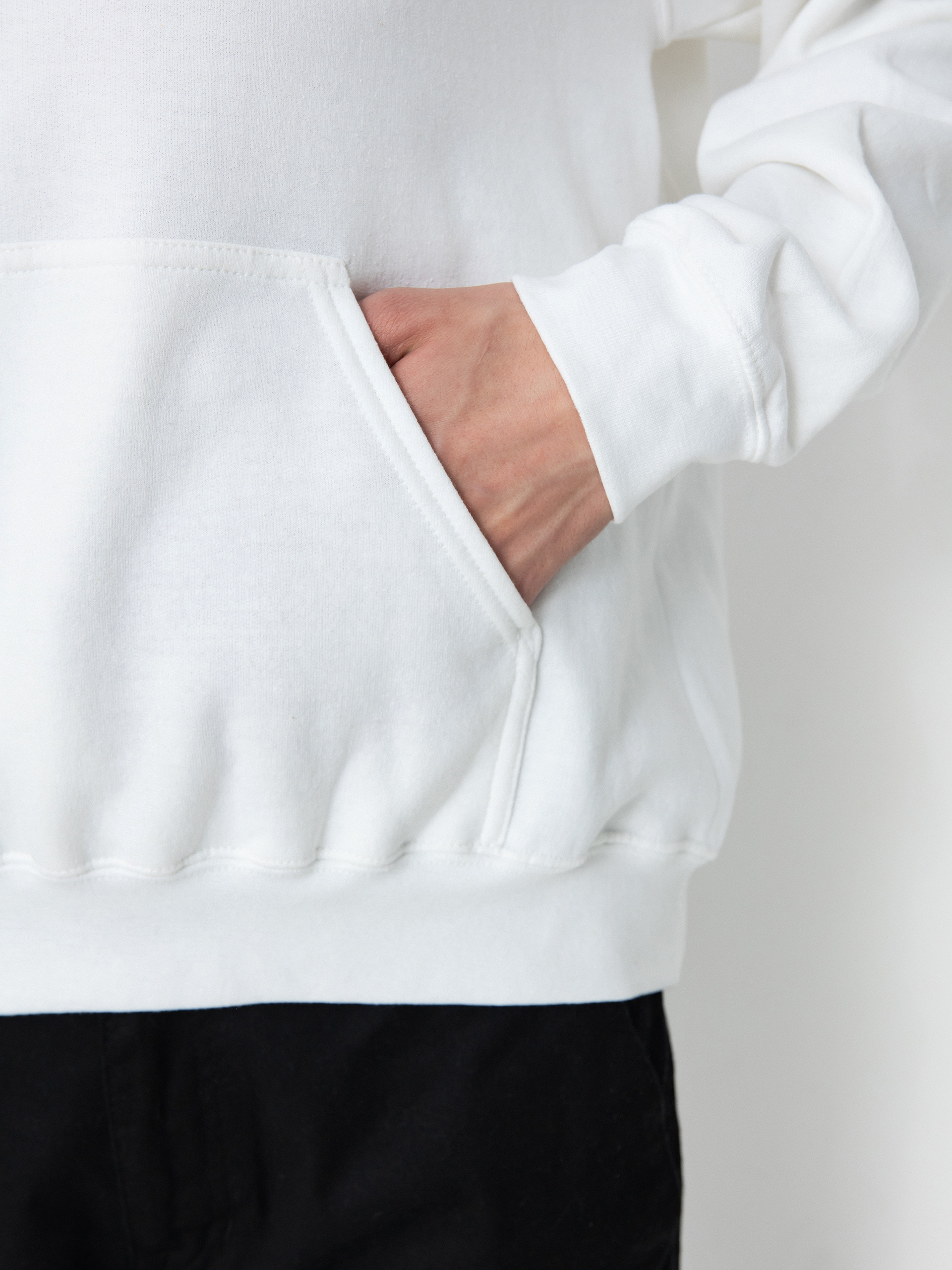 White thrasher hoodie store