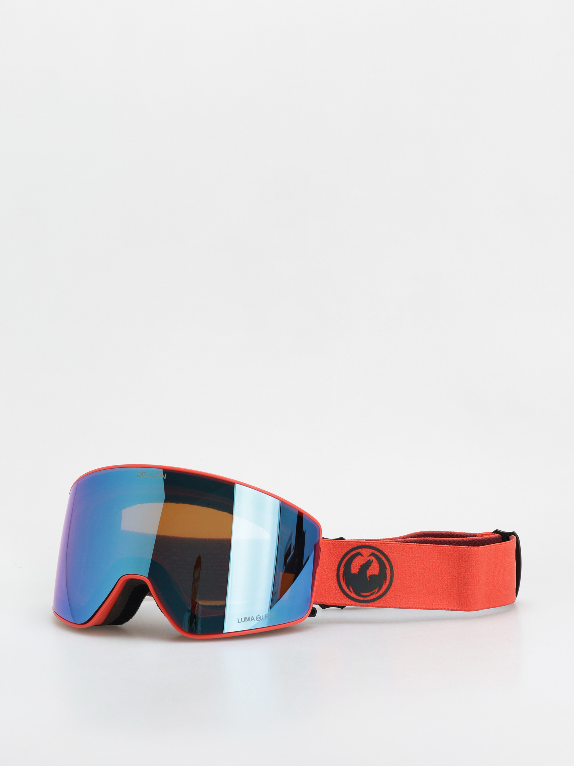 Dragon PXV2 Goggles - red (flame/lumalens blue ion+lumalens light rose)