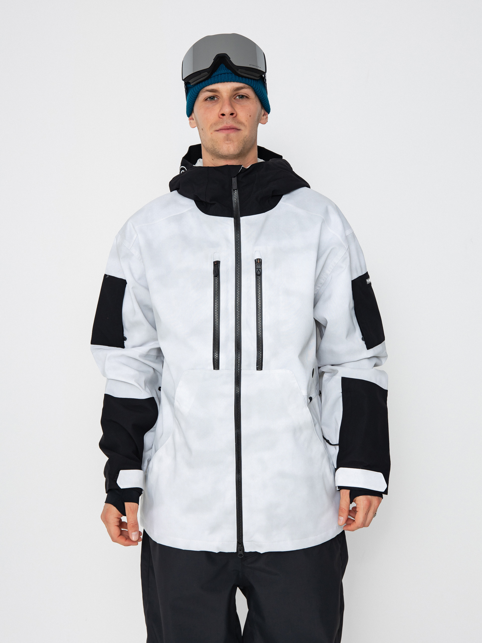 Volcom Snowboard jacket V.Co Wfo - white, camo (white camo)