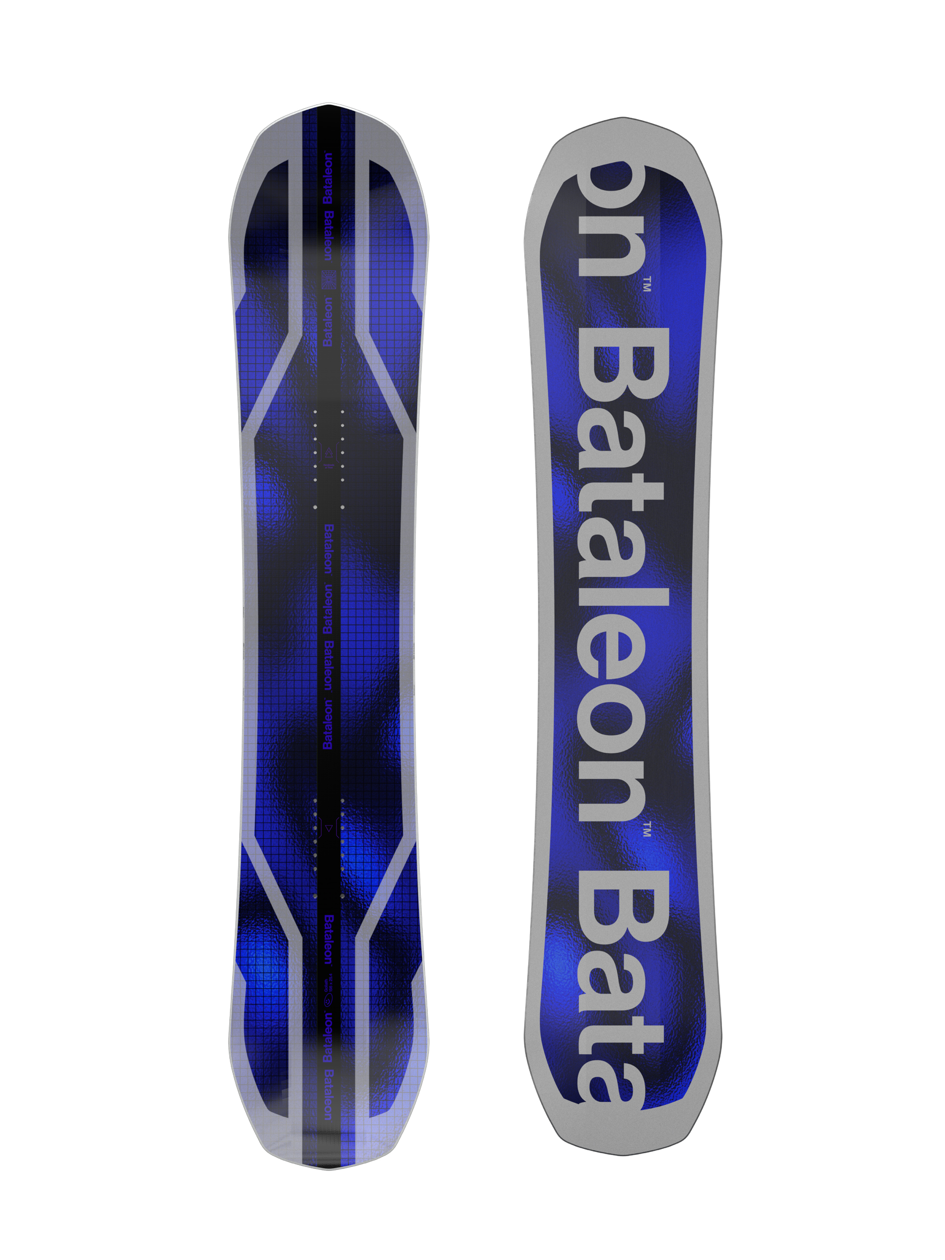 Bataleon Snowboard Goliath - blue, violet, grey, multicolor