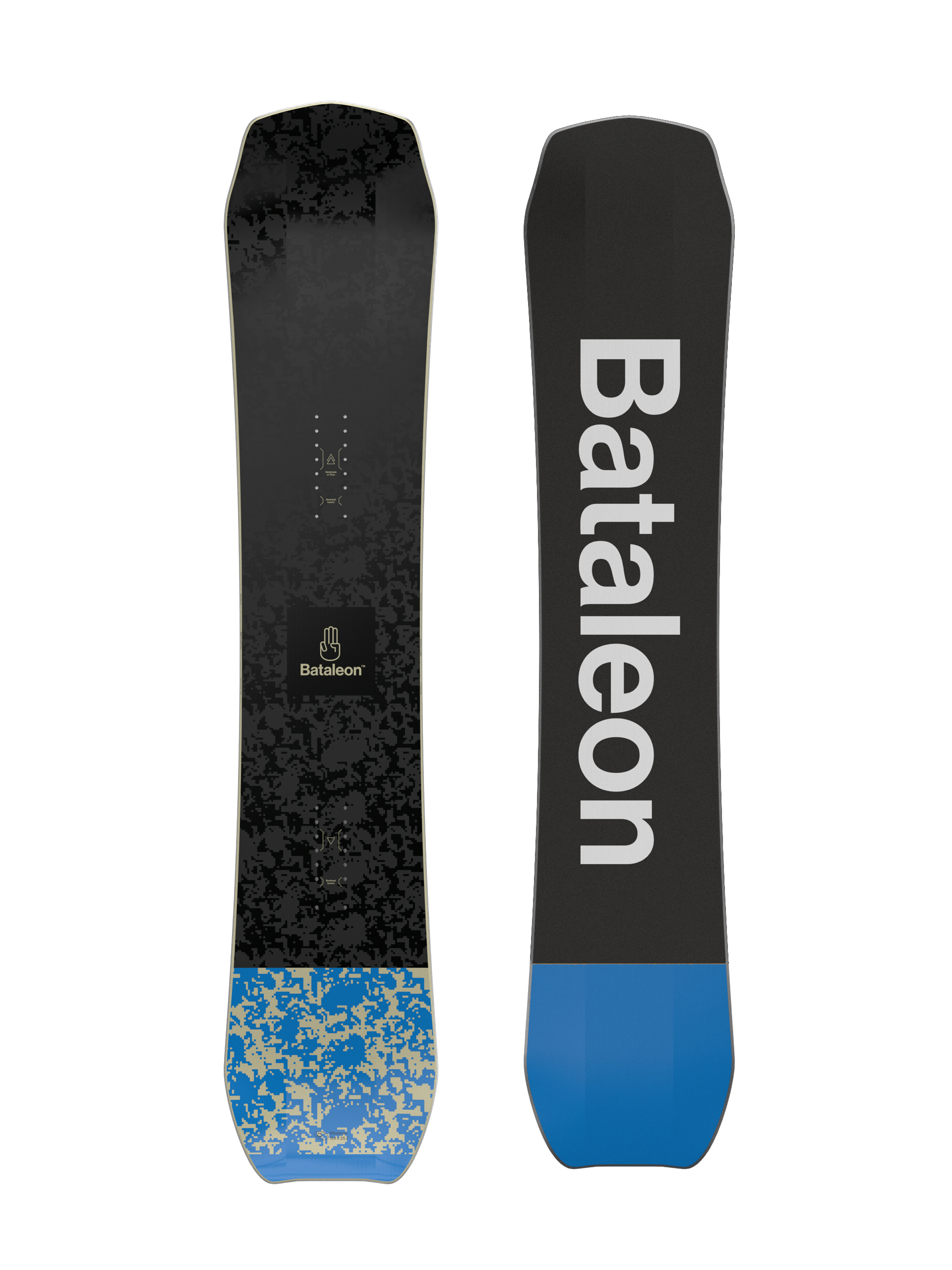 Bataleon Snowboard Whatever - multicolor (black/white/blue)