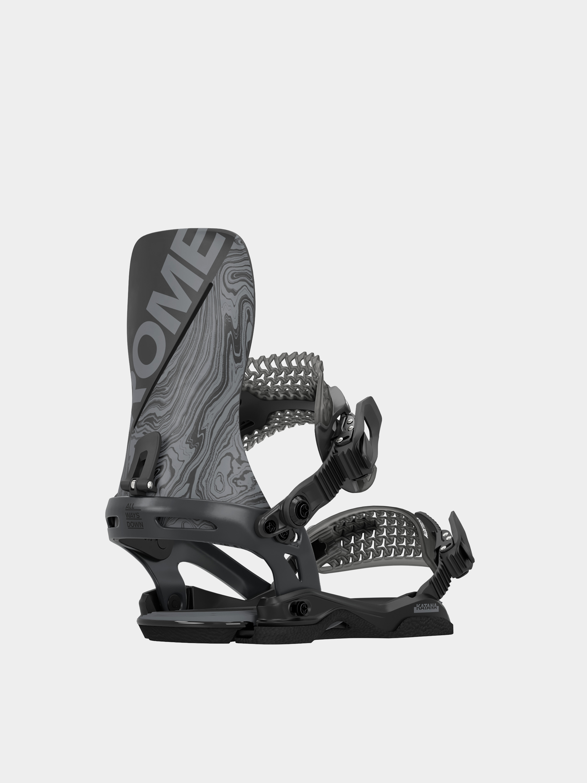 Rome Snowboard bindings Katana - black (black)