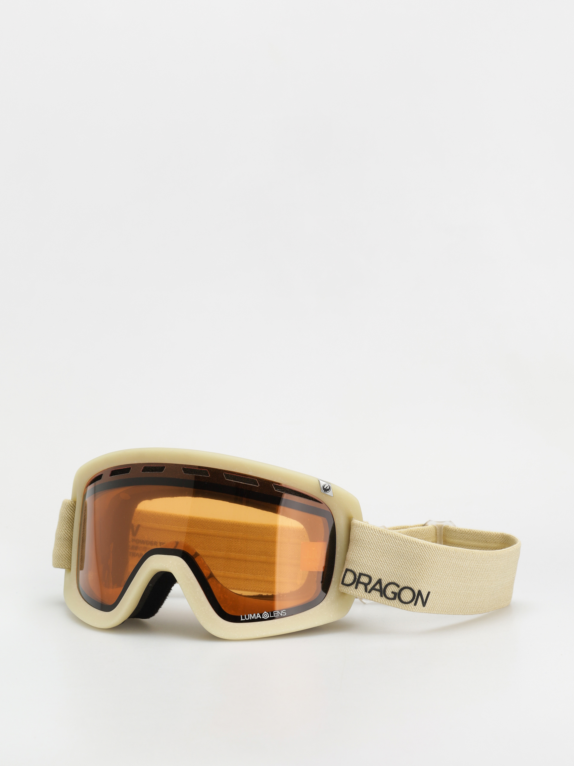Dragon D1 OTG Goggles - beige (raw/lumalens amber+lumalens midnight)