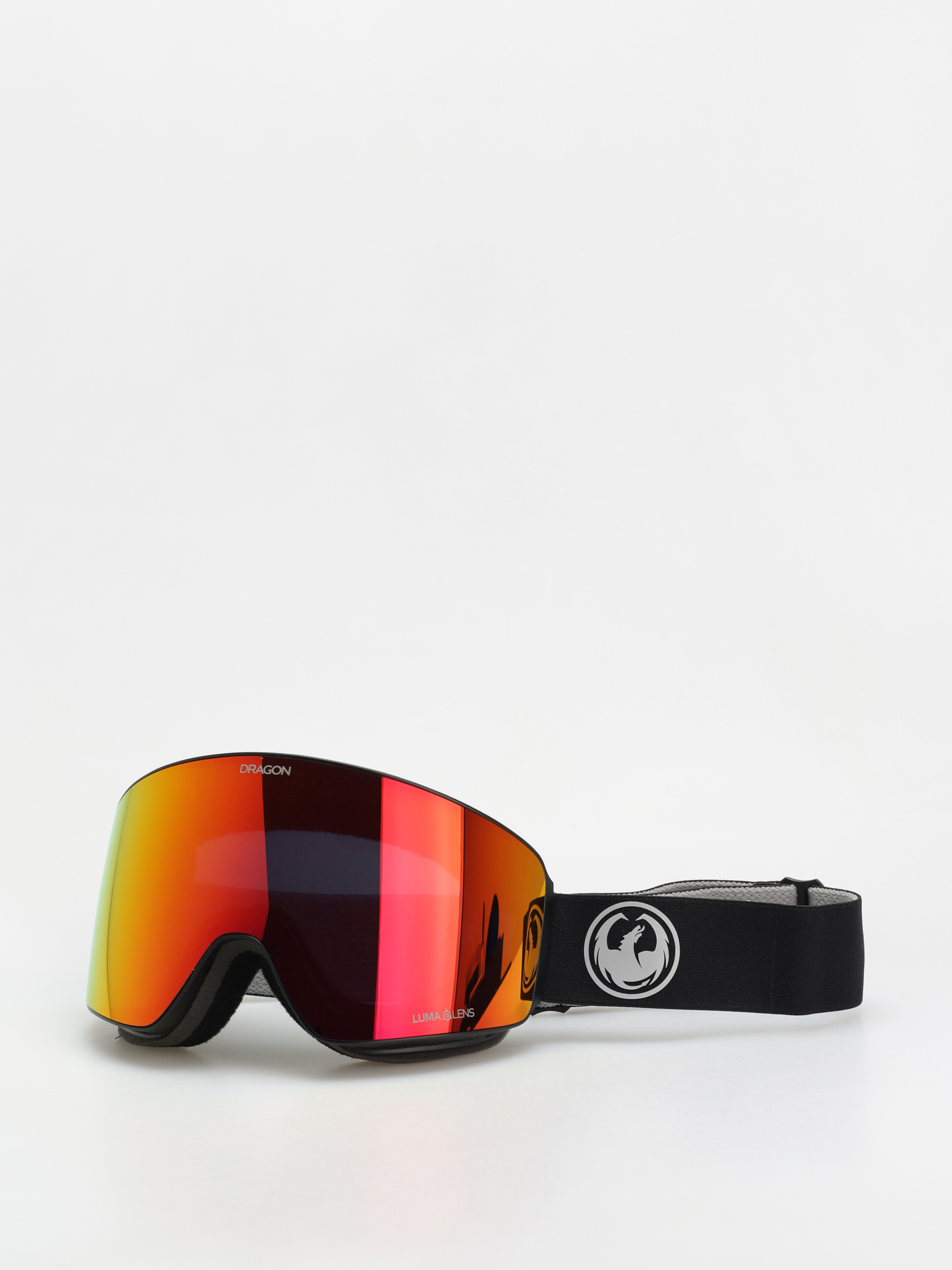 Dragon PXV Goggles - black (nouveaublack/lumalens red ion+lumalens light rose)