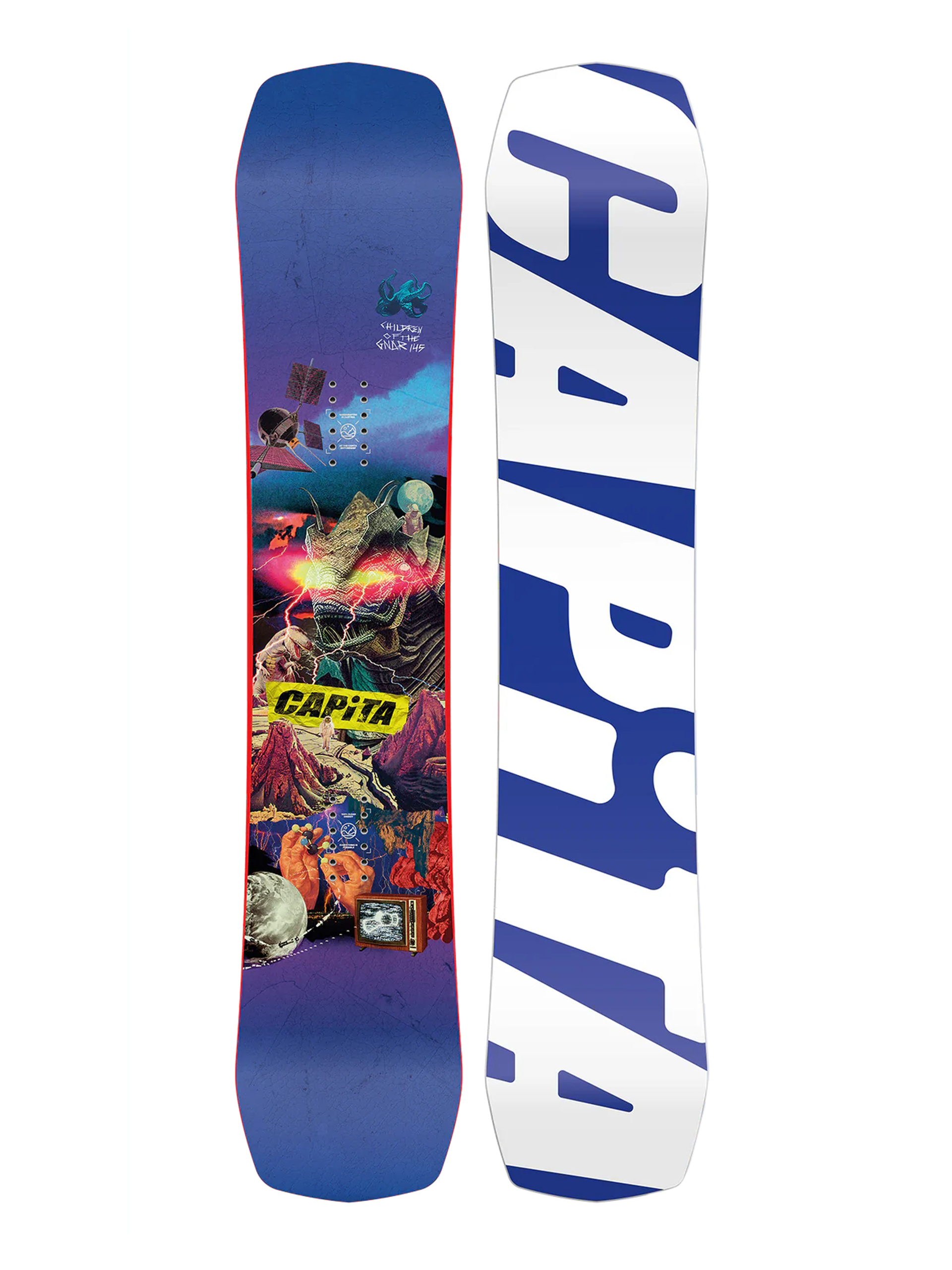 Capita Snowboard Children Of The Gnar JR - navy blue, green, multicolor ...