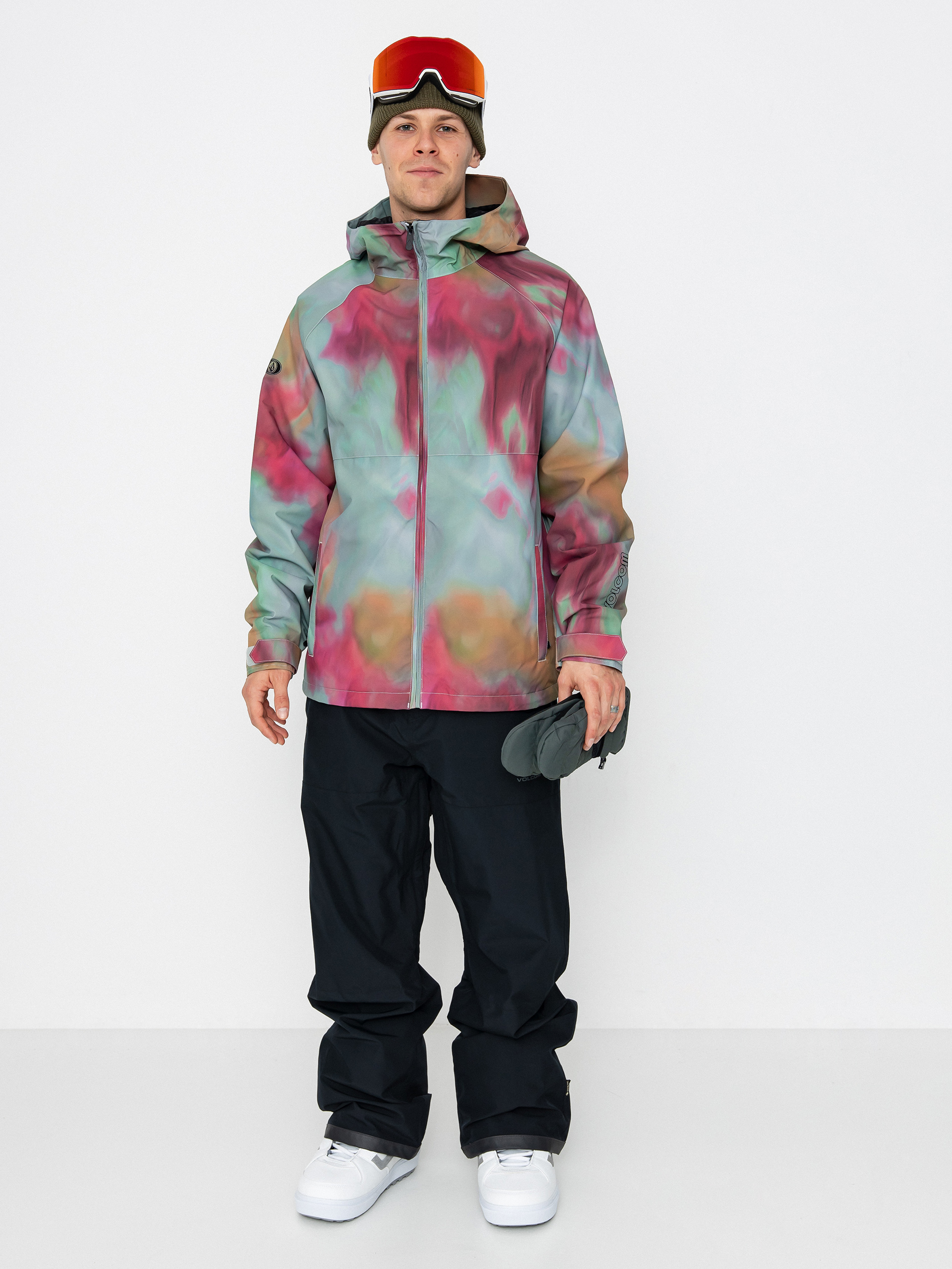 Volcom Snowboard jacket 2836 Ins - blue, violet, multicolor (grey)