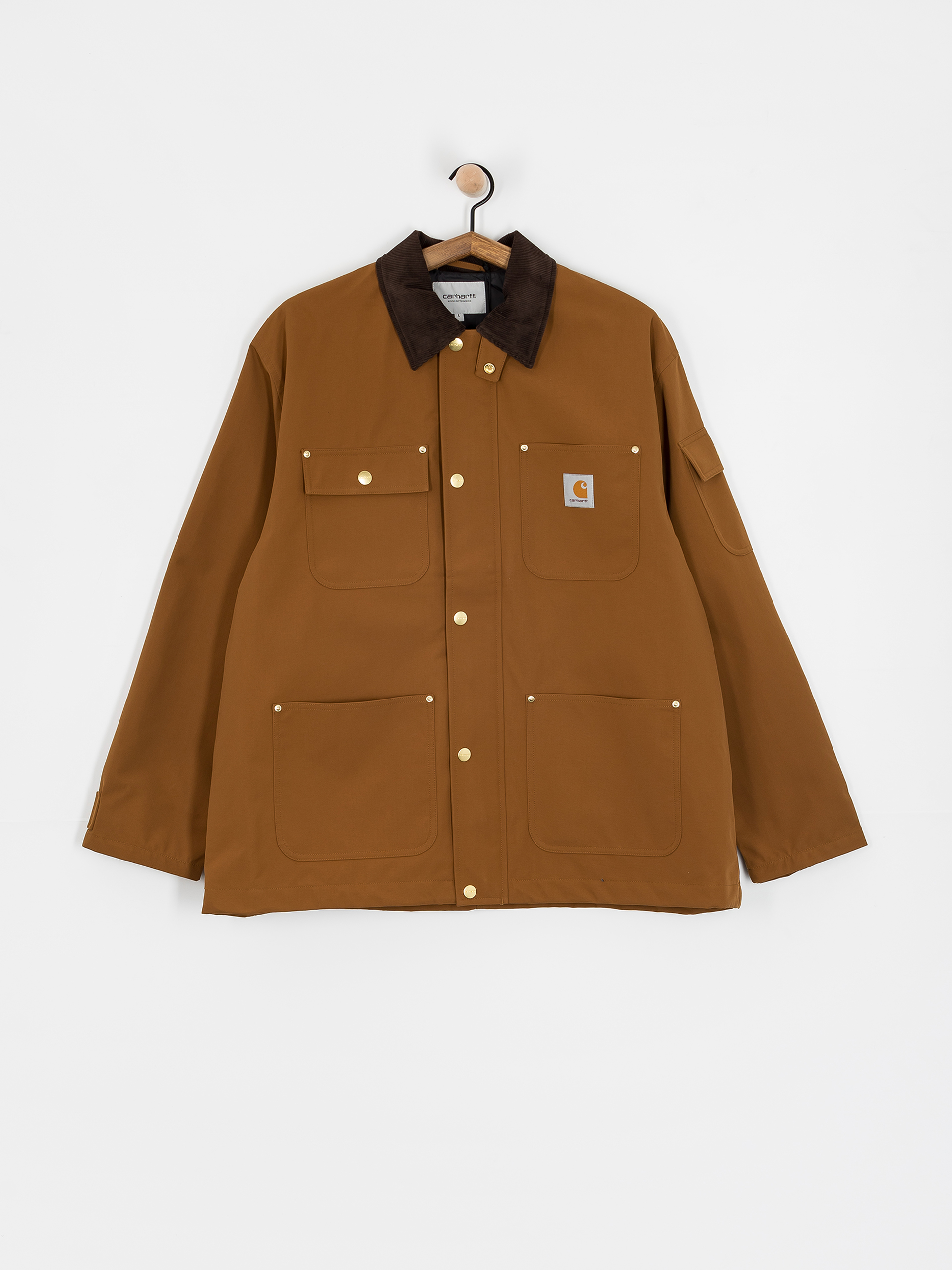Carhartt WIP Jacket Clapton - brown (hamilton brown/tobacco)