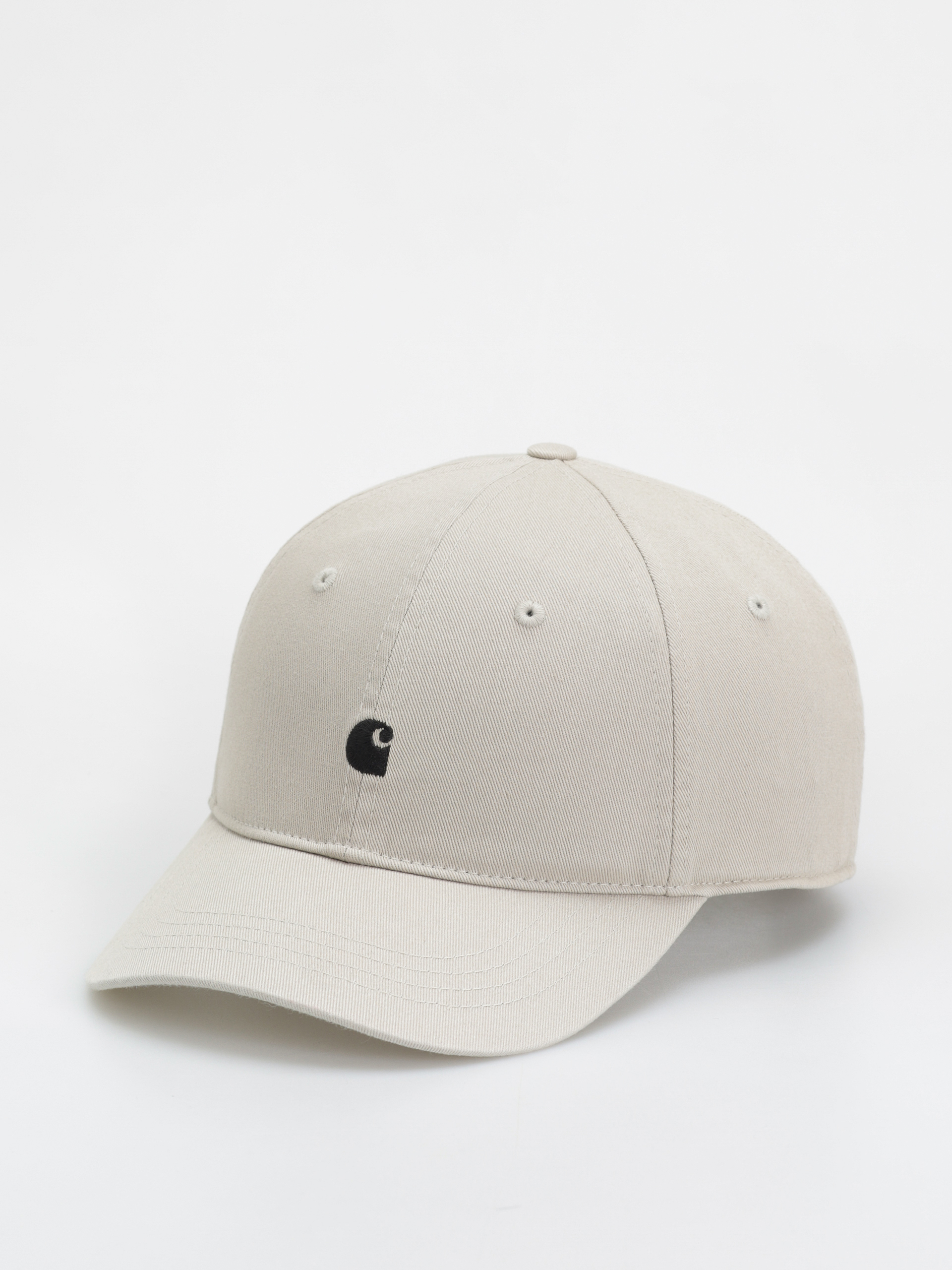 Carhartt WIP Cap Madison Logo - white (fleur de sel/black)
