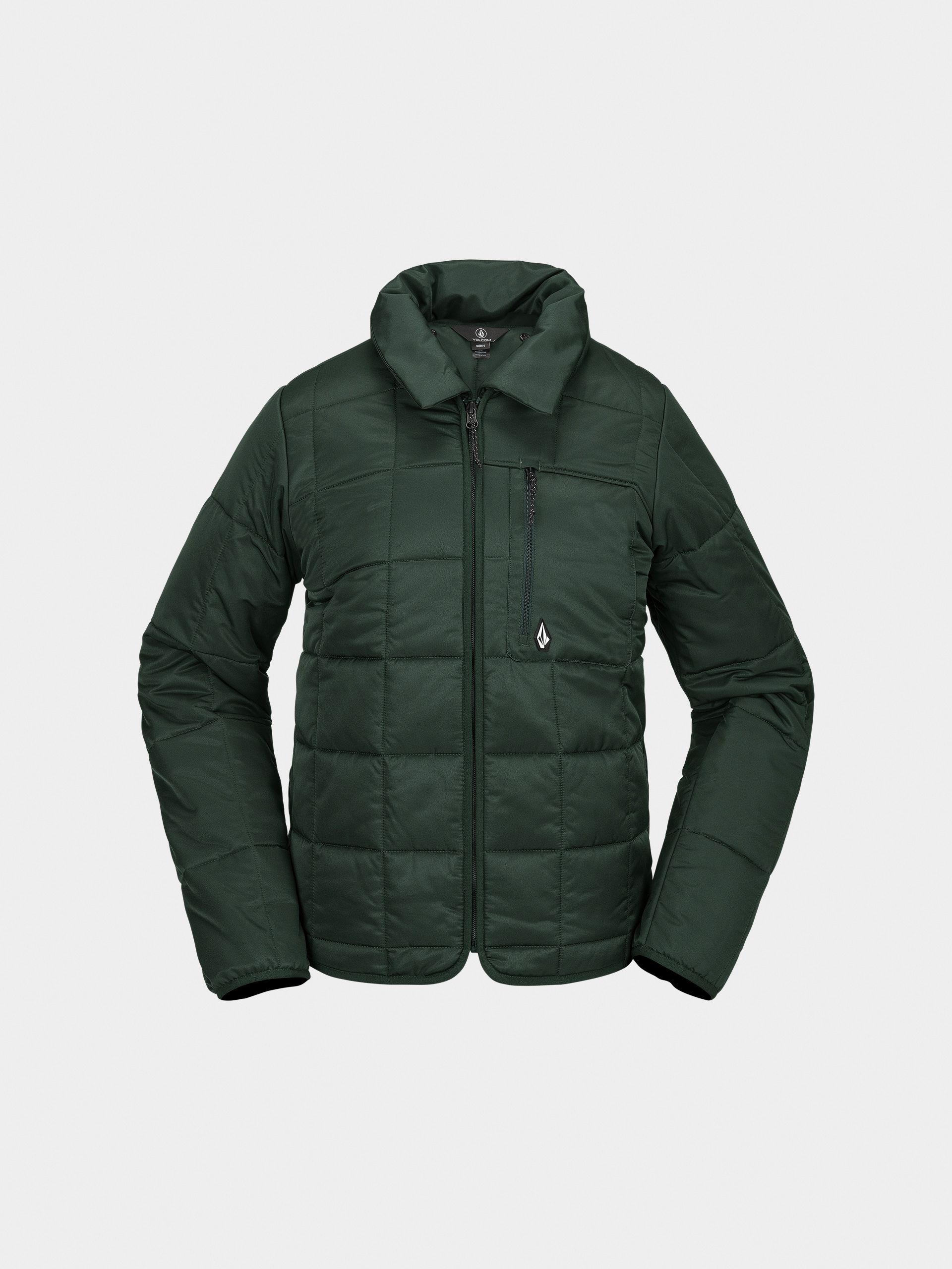 Volcom Stone Nova Full Zip Snowboard jacket Wmn - green (scarab)