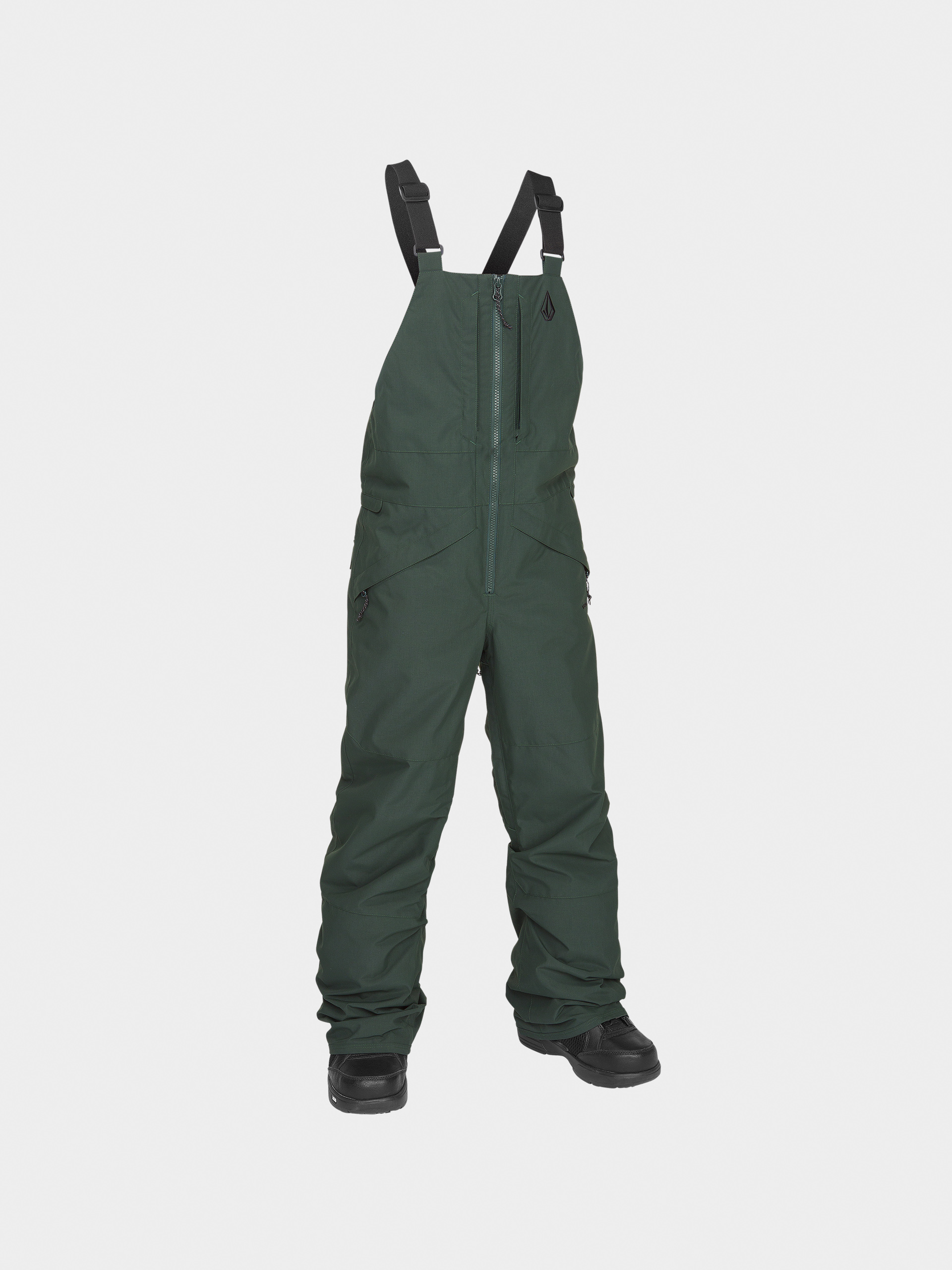 Volcom Snowboard pants Barkley Ins Bib Overall JR - green (scarab)