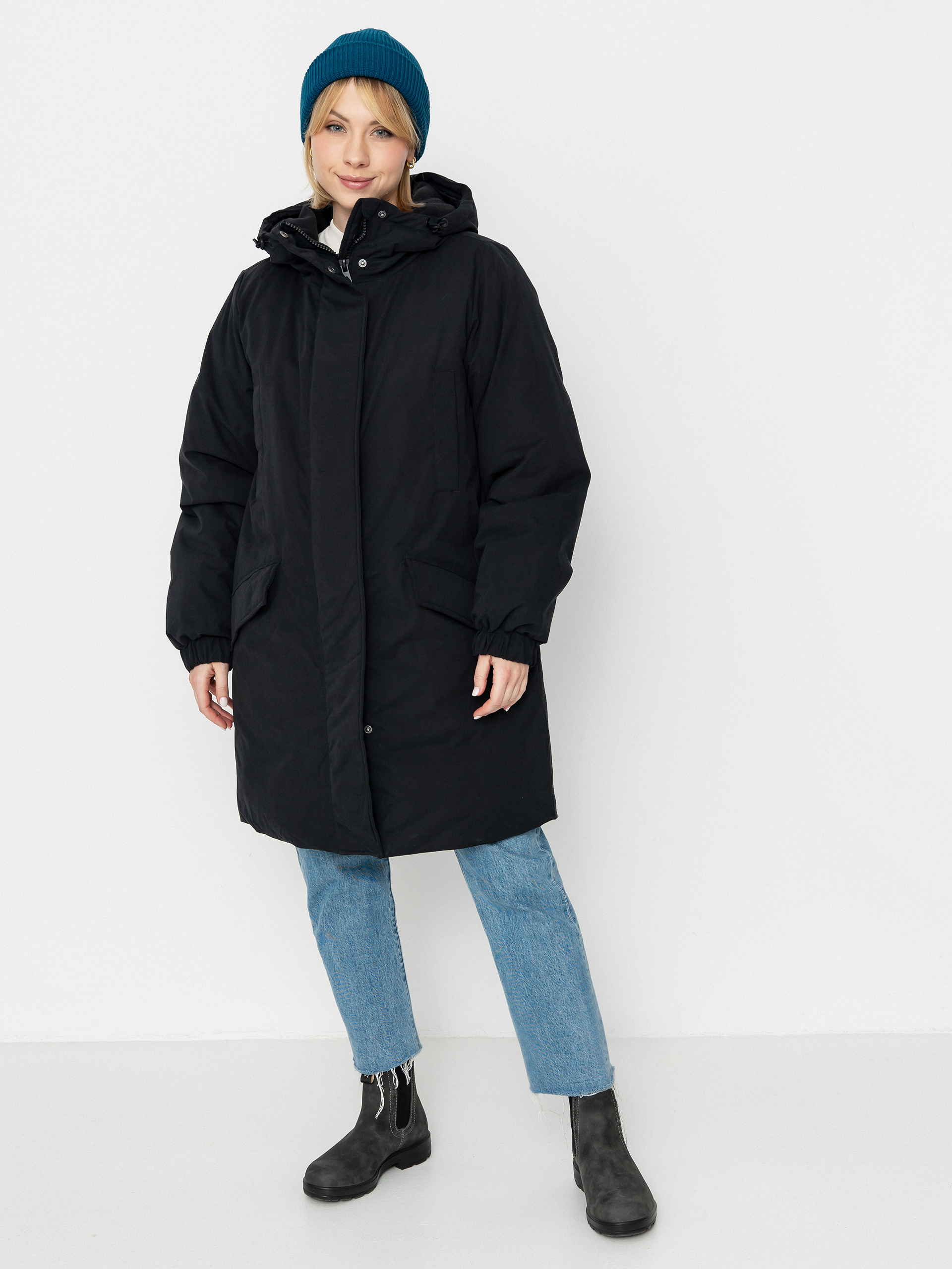 Volcom Sleepi Puff Up Parka Jacket Wmn - black (black)