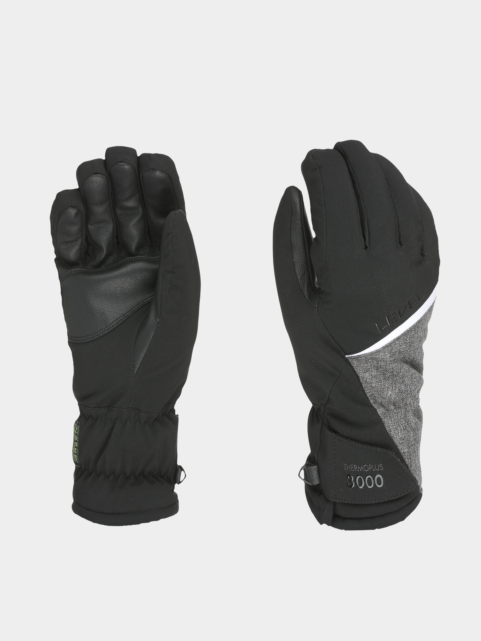 Level Gloves Alpine - black (black grey)
