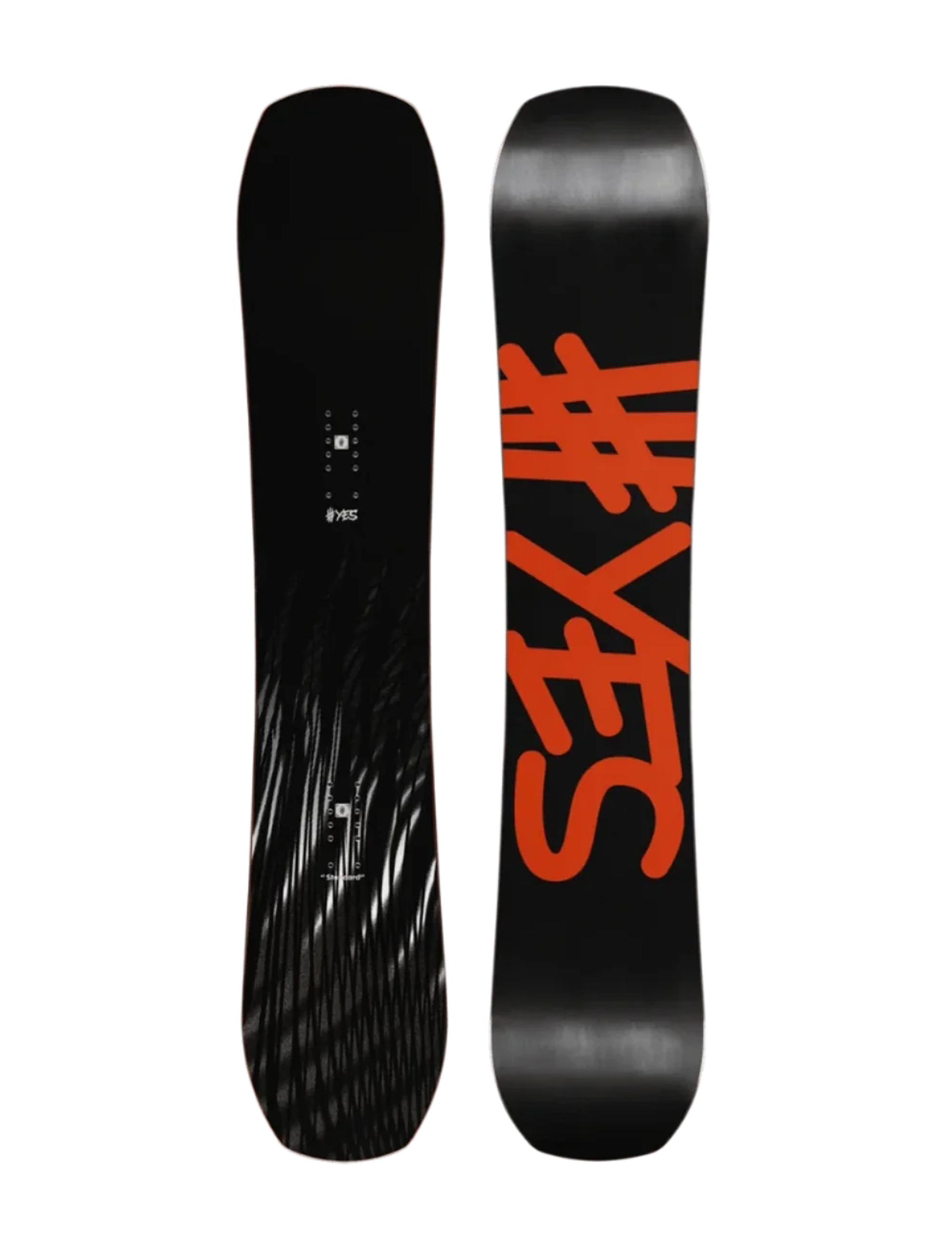 Yes Snowboard Standard - red, black (black/red)