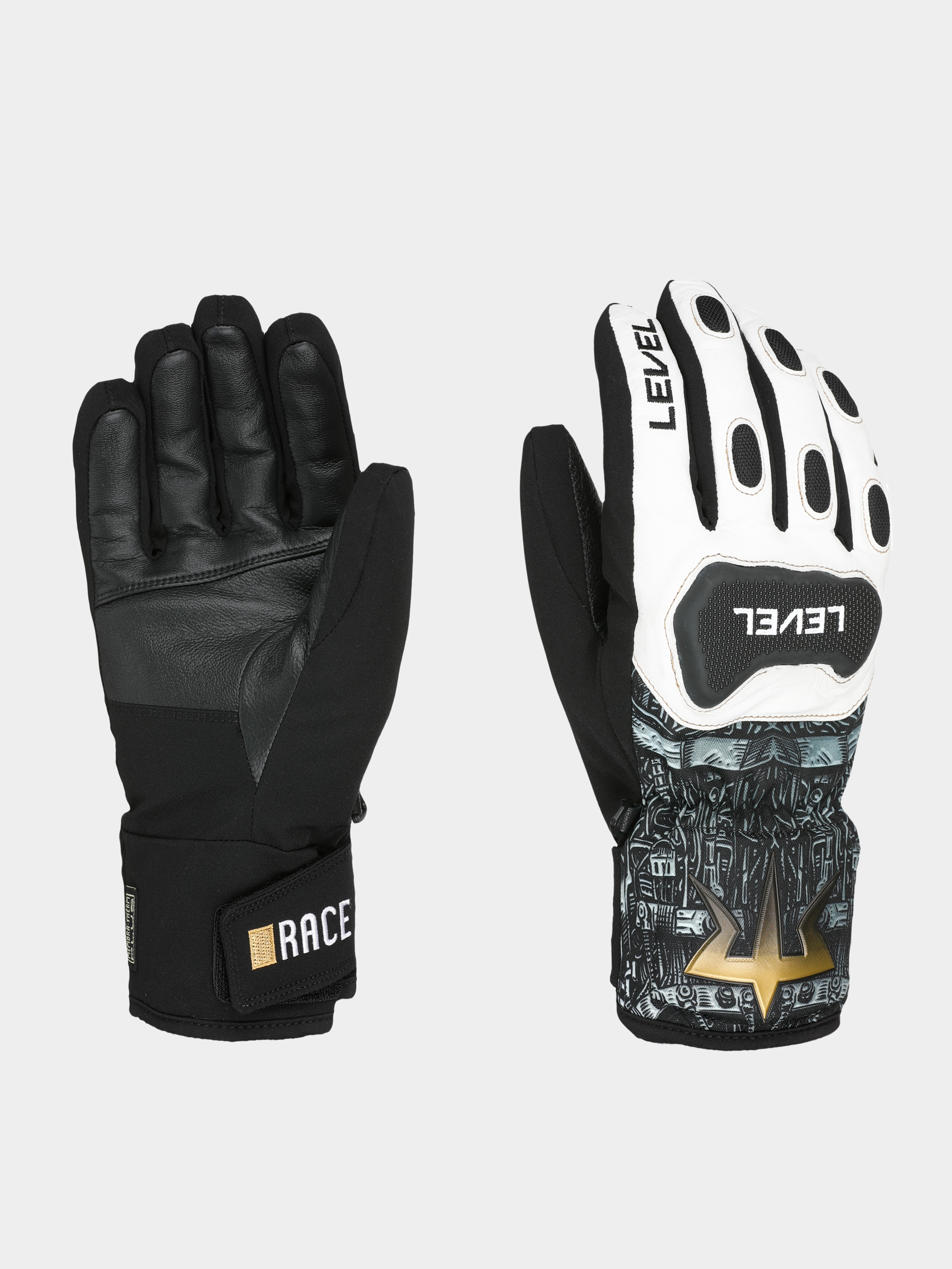 Level Gloves Replica - white, black (pk white)