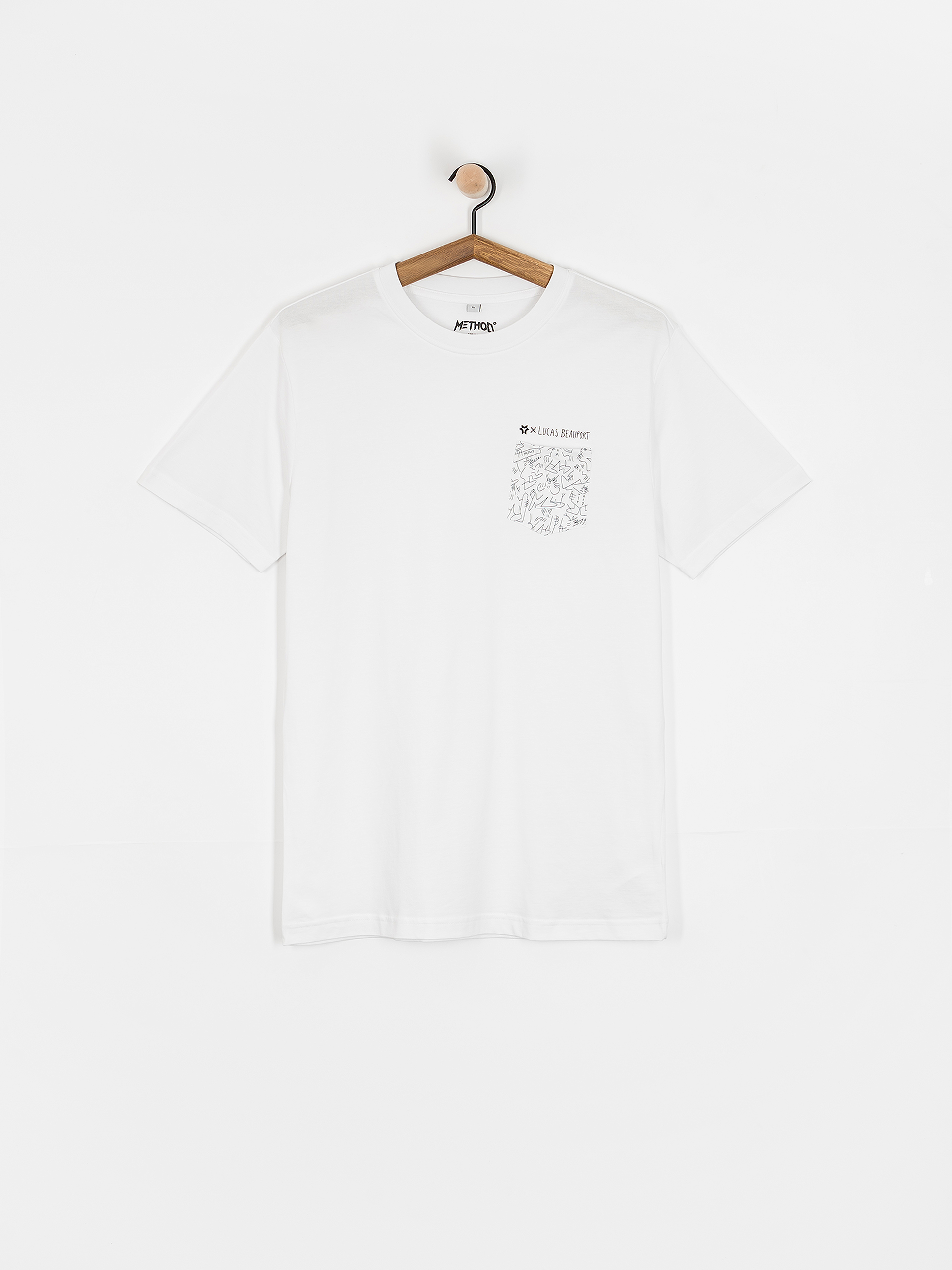 Method T-Shirt X Lucas Pocket - white (white)